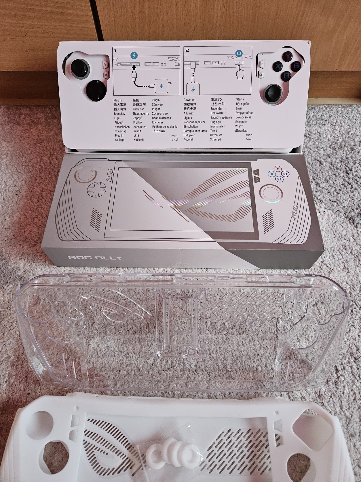 ASUS ROG Ally RC71L. 512GB. SSD./AMD Ryzen Z1 Extreme./16GB.LPDDR5. RAM ...