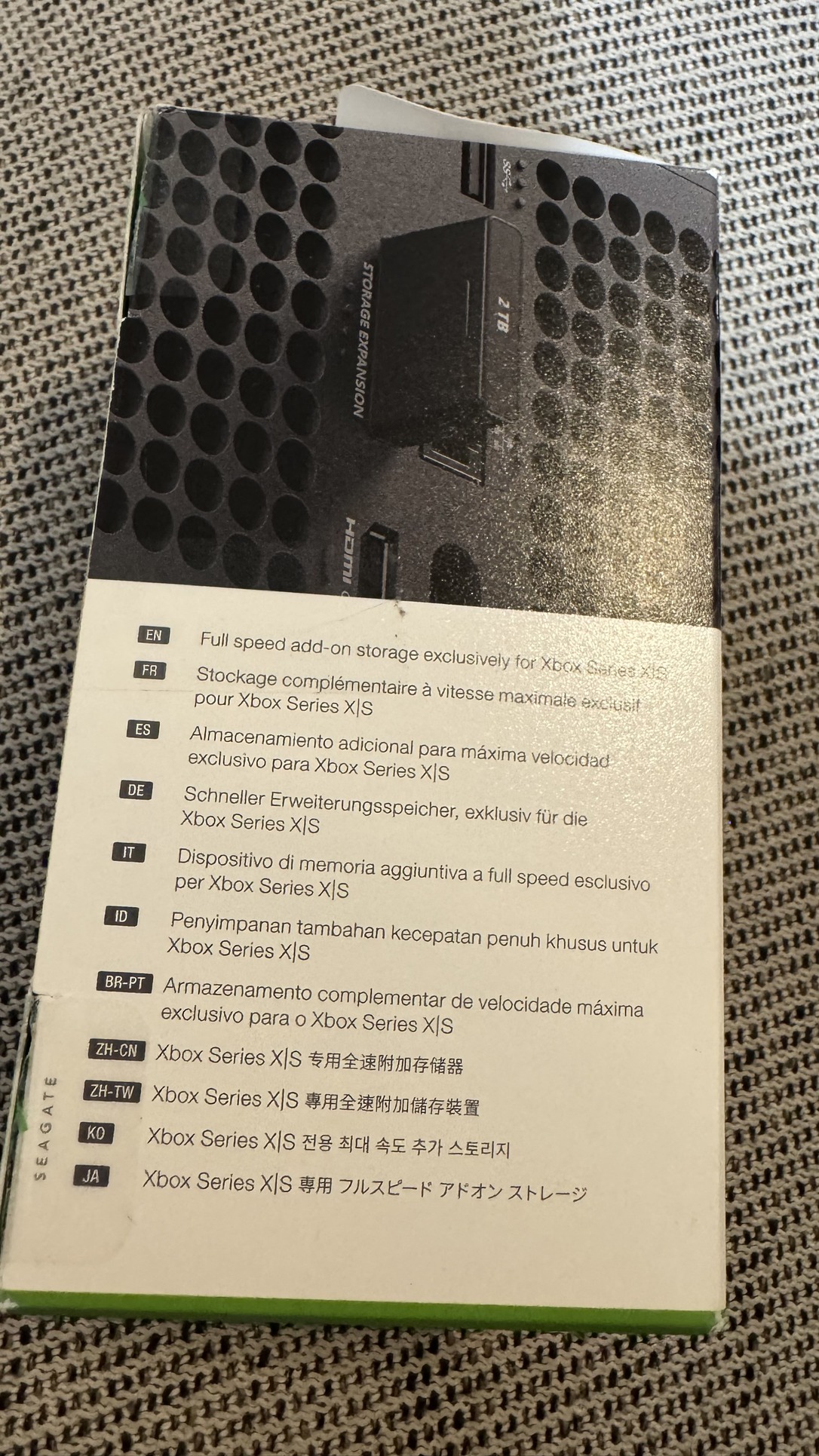 Seagate 2TB bővítő kártya Xbox Series S/X konzolhoz - HardverApró