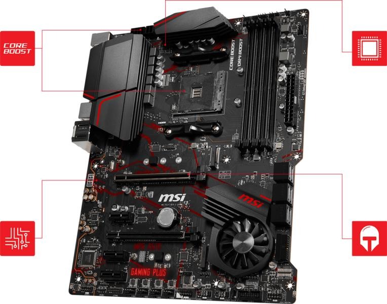 Eladó MSi x570 gaming plusz alaplap processzorral! - HardverApró