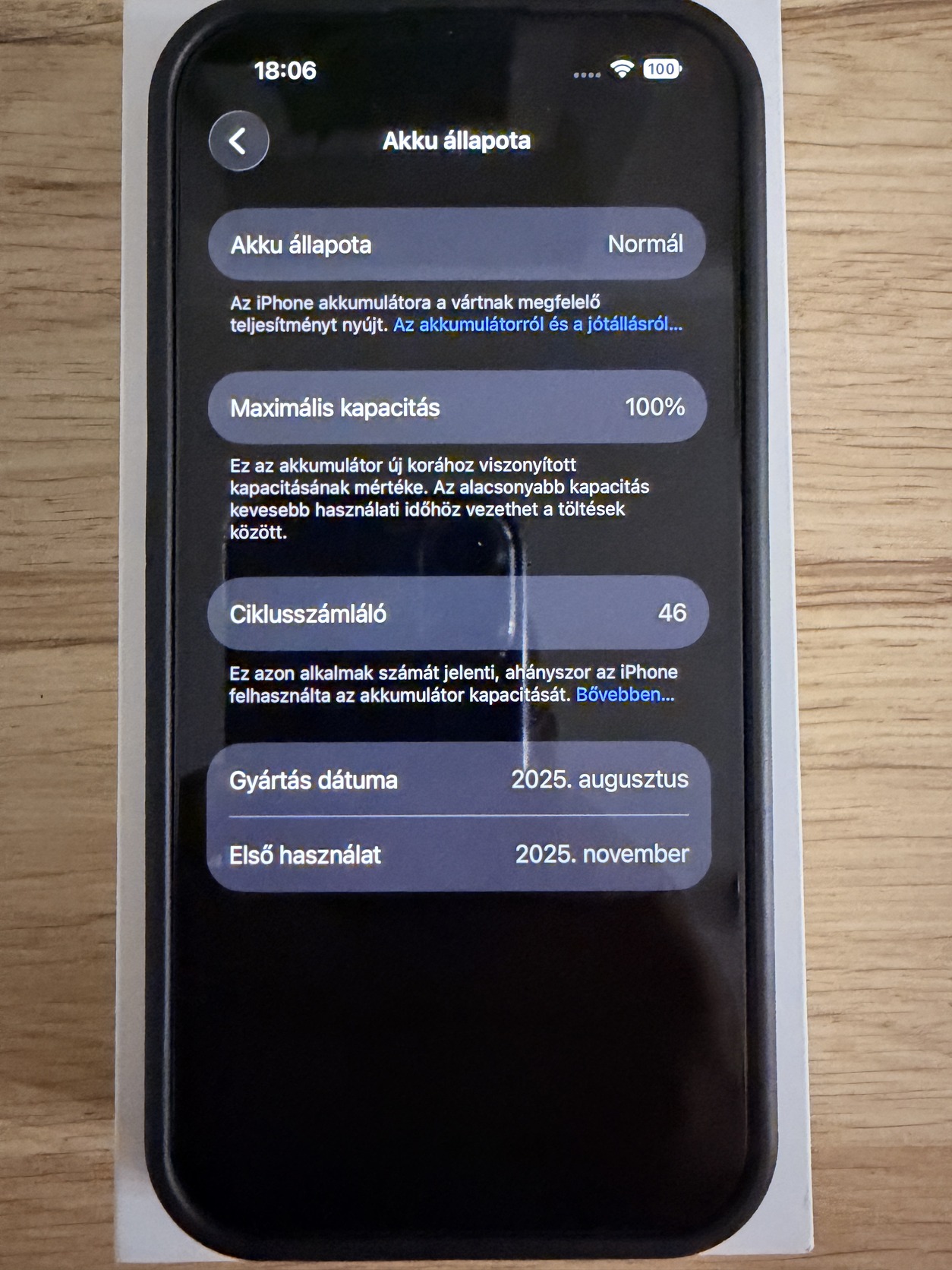 iPhone 15 pro natúr titánium 128GB Hibátlan! - HardverApró