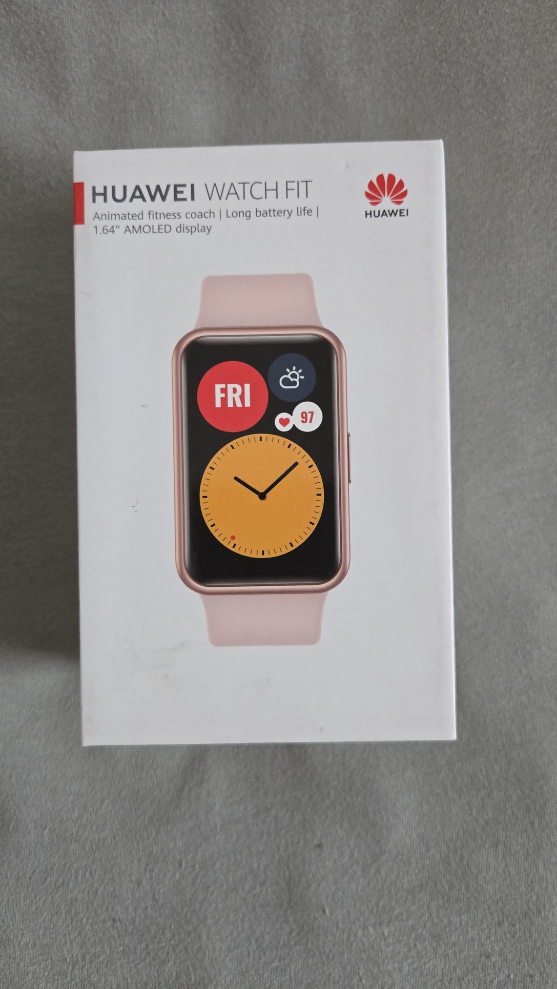 Huawei Watch Fit, rose gold - HardverApró