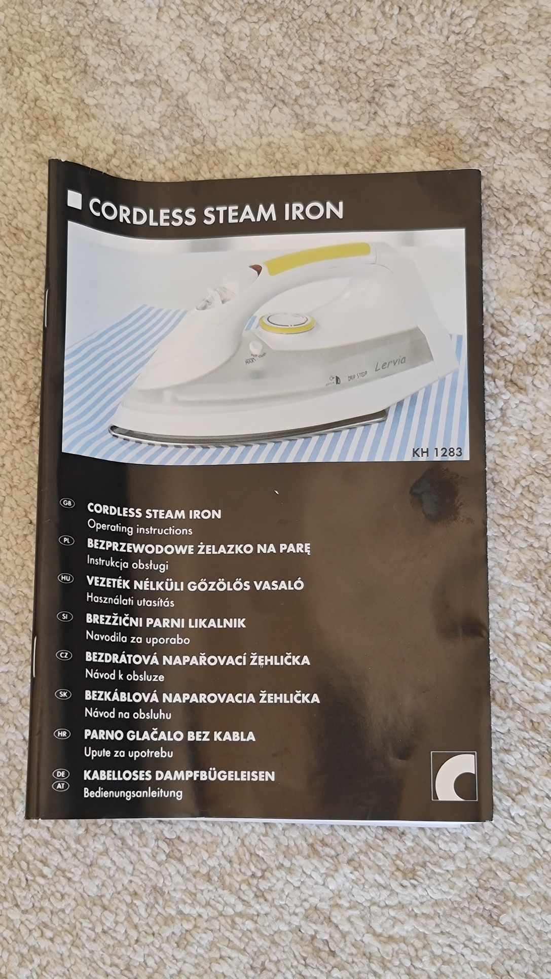 Eladó vadiúj,makulátlan Lervia márkájú vezeték nélküli gőzölős vasalóm ...