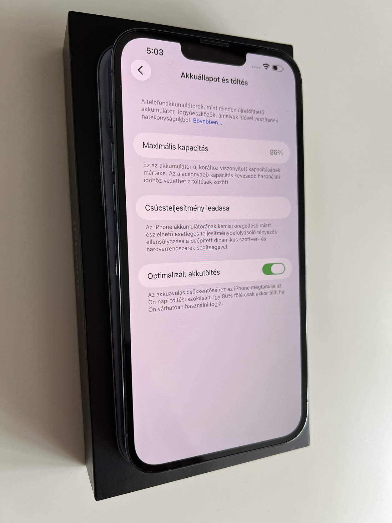 iPhone 13 Pro Max 256GB Sierra Blue Független - HardverApró