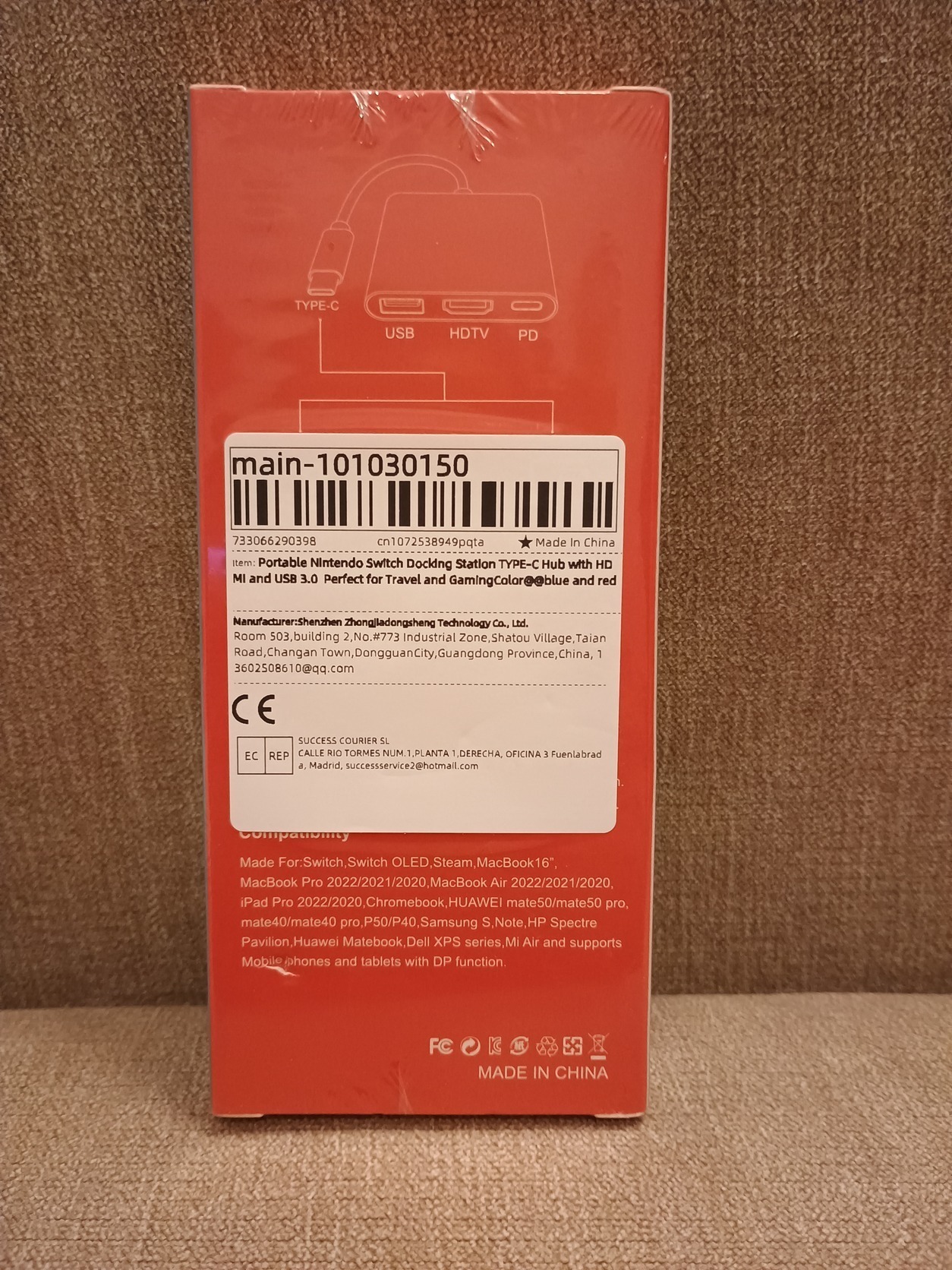 Nintendo Switch 3:1 Type-C HUB / BONTATLAN - HardverApró