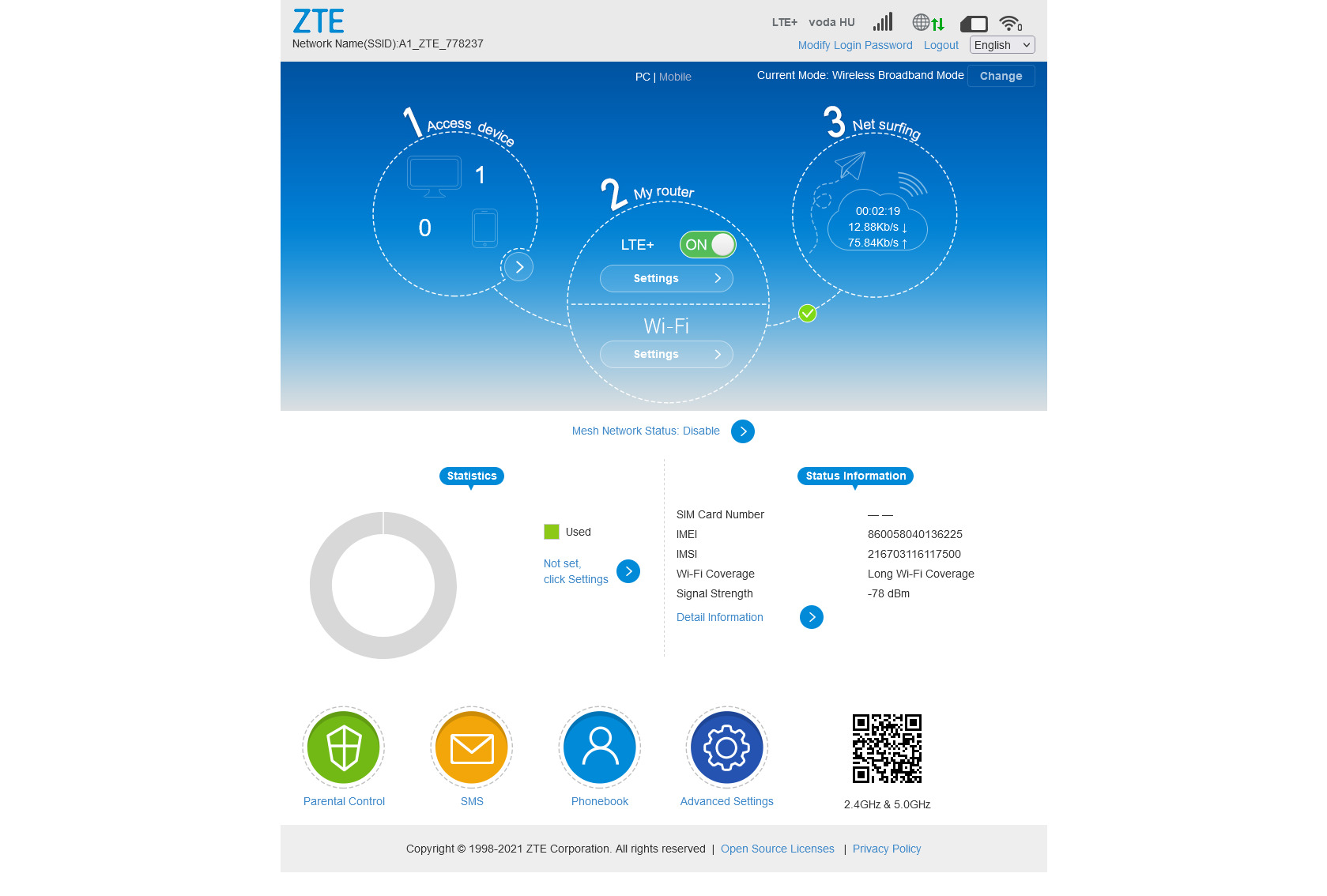 ZTE MF289D CAT13 LTE 4G+ SIM kártyás Router - FÜGGETLEN! - HardverApró