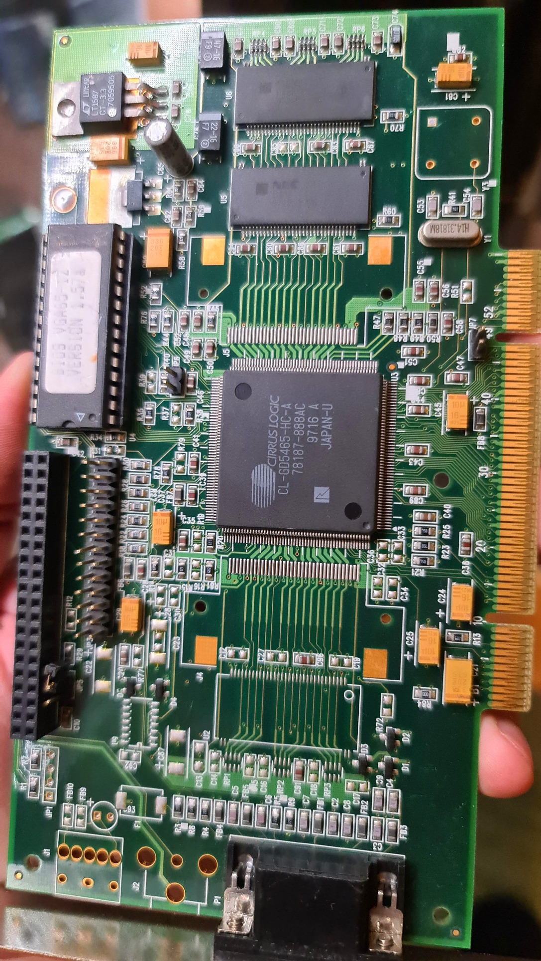 Cirrus Logic Laguna 3D 4Mb Rambus PCI - HardverApró