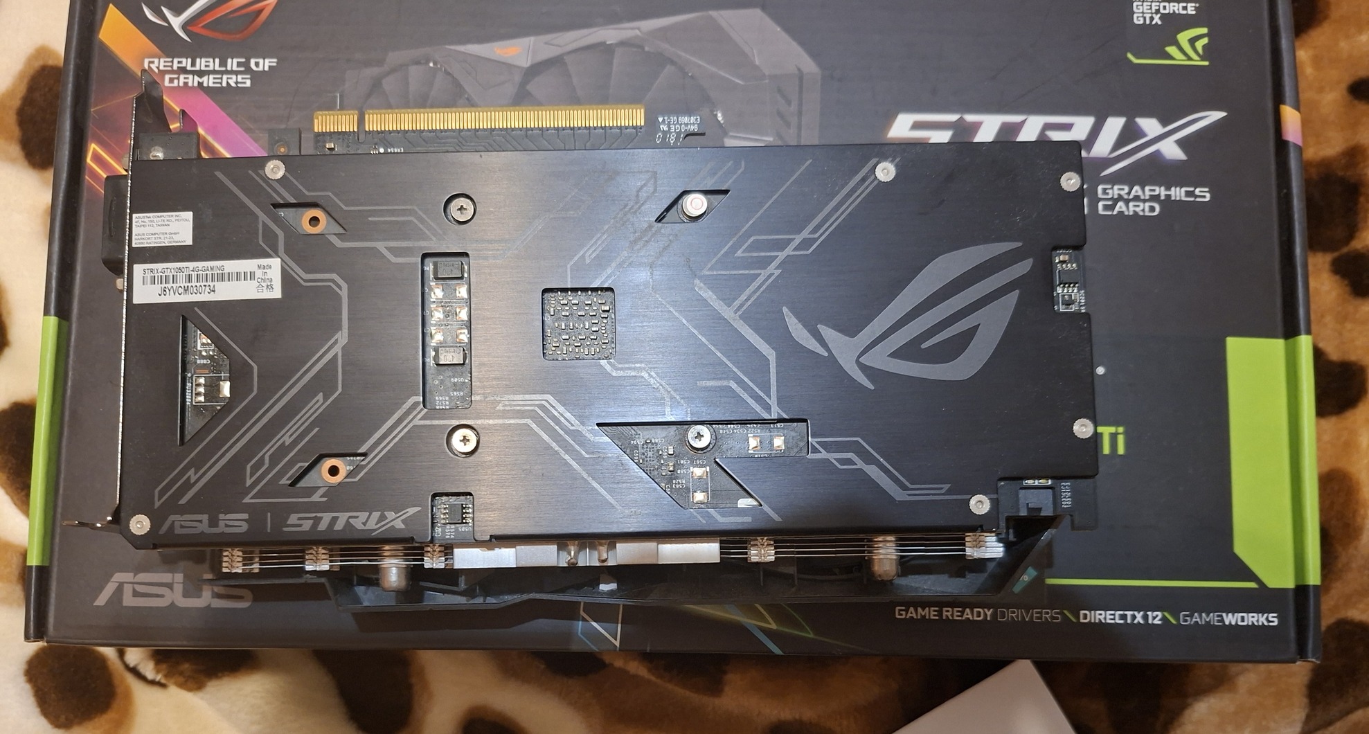 HIBÁTLAN,CSAVARMATRICÁS ASUS STRIX GTX 1050 Ti GAMING,JÓ ÁRON ...