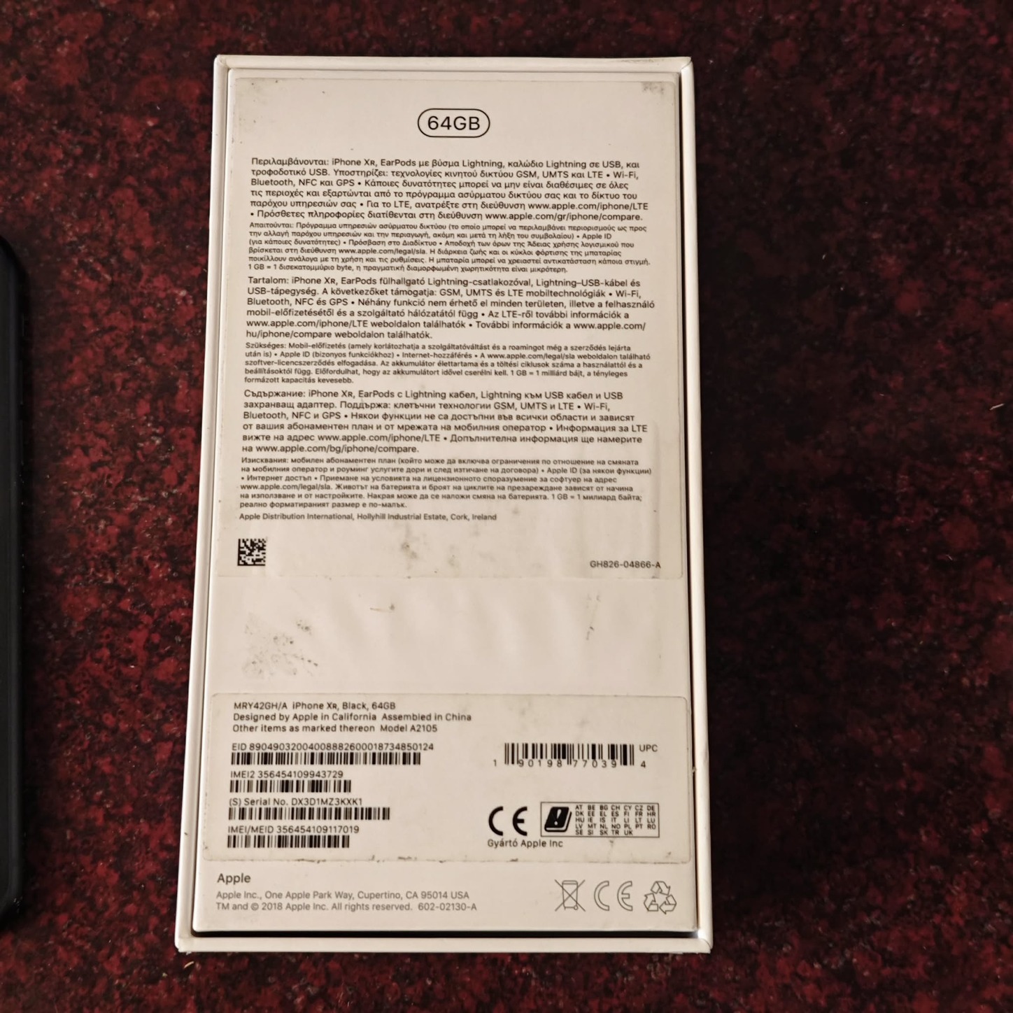 iPhone Xr 64GB Black Kártyafüggetlen 79% Akku - HardverApró