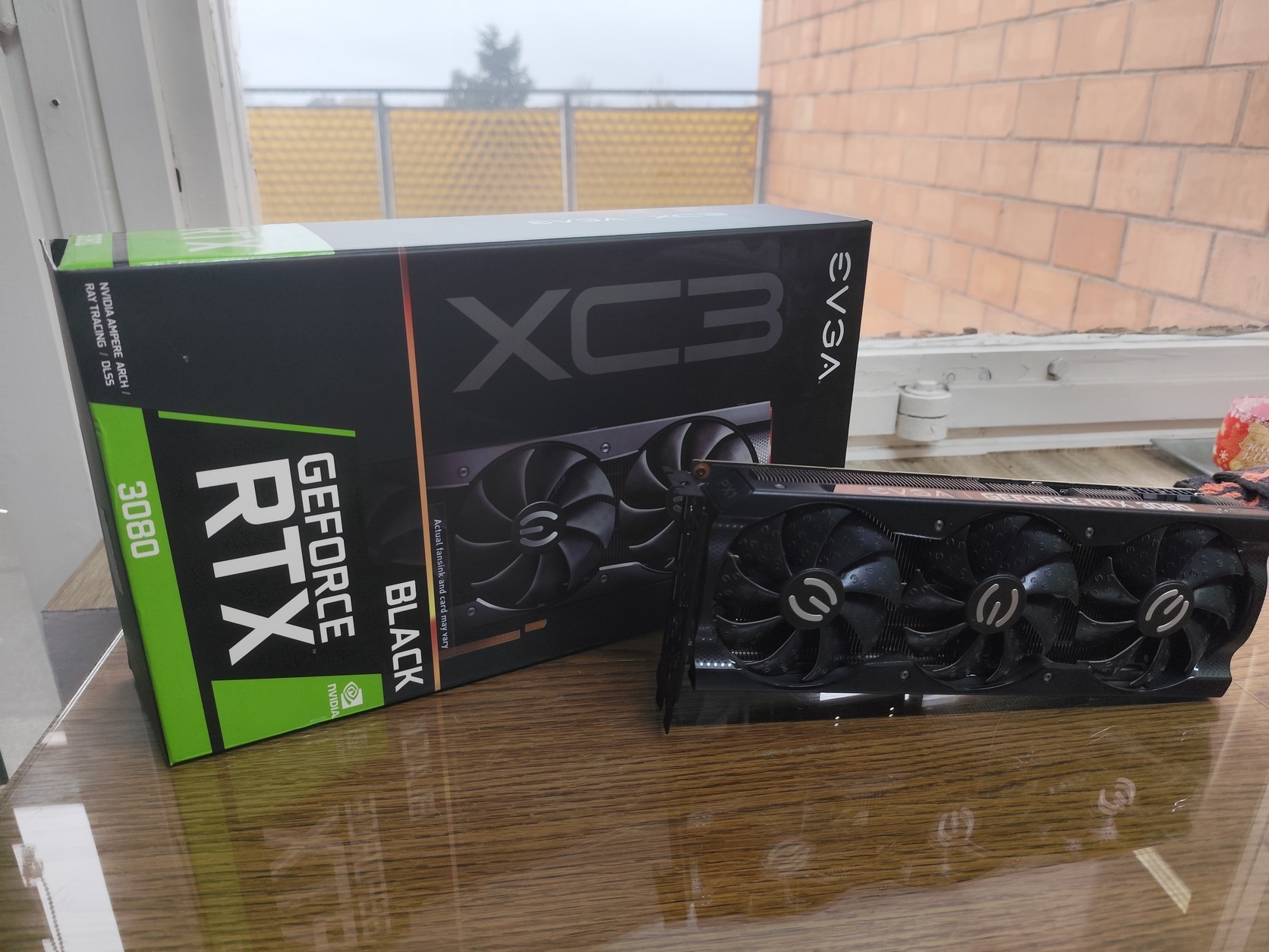 EVGA GeForce XC3 BLACK GAMING LED RTX 3080 10GB GDDR6X 320bit (10G-P5 ...