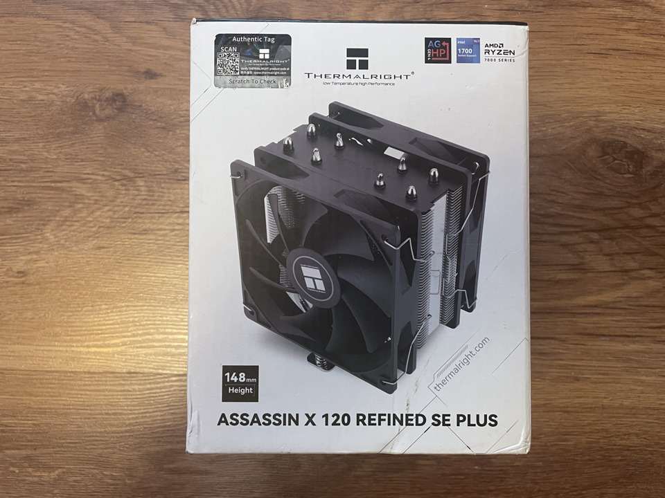 THERMALRIGHT Assassin X 120 Refined SE Plus léghűtő 2 ventilátorral ...