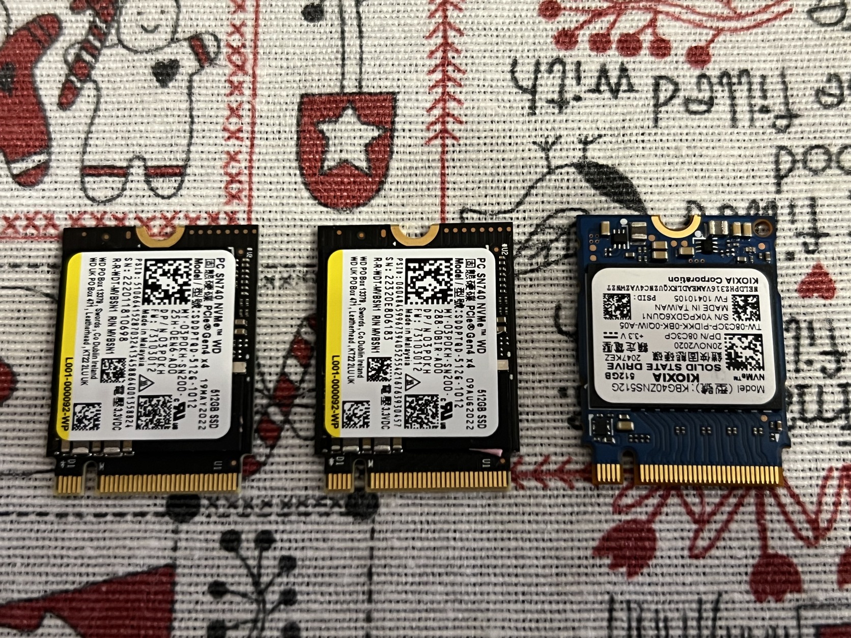 Eladó 3 db 512 Gb M2. NVME SSD 2230 kifogástalan működéssel! ÁR: 15e ...