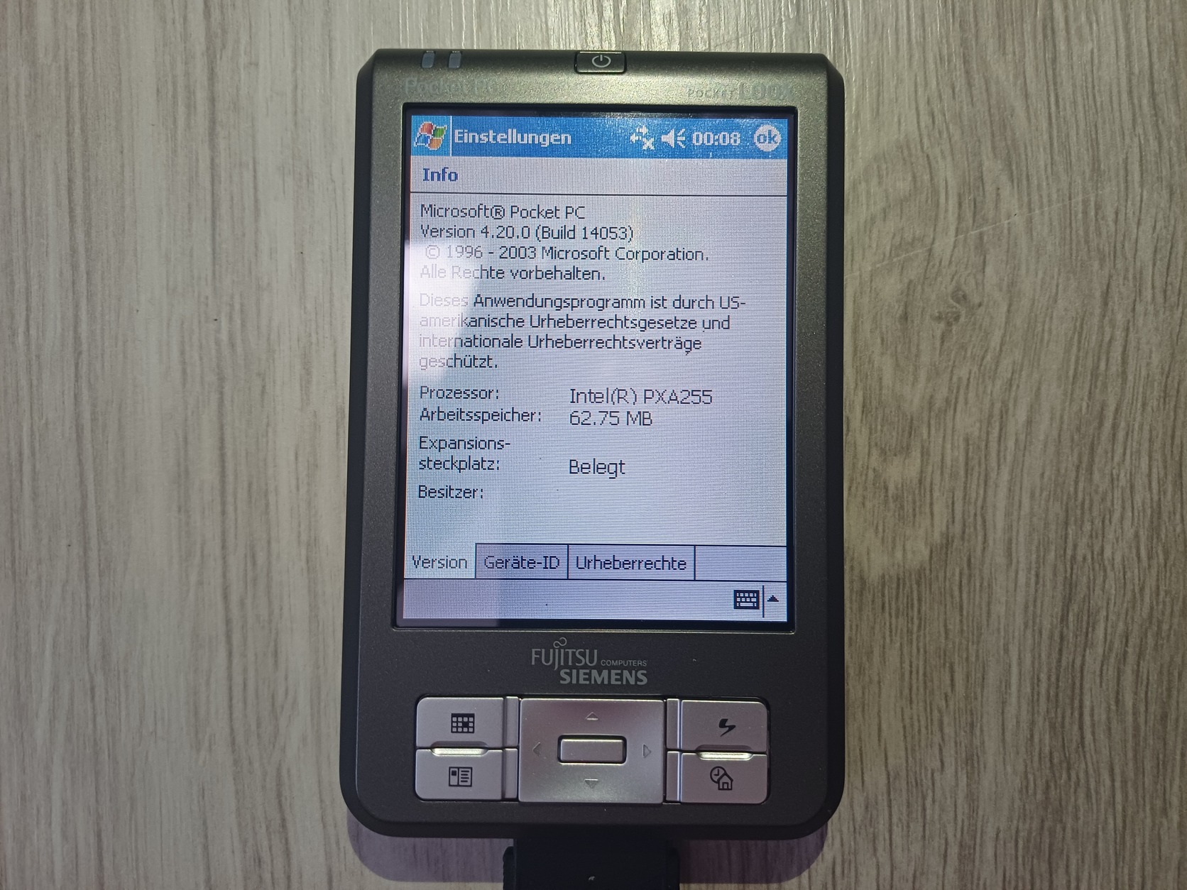 Eladó Fujitsu Pocket LOOX 410 retro PDA - HardverApró