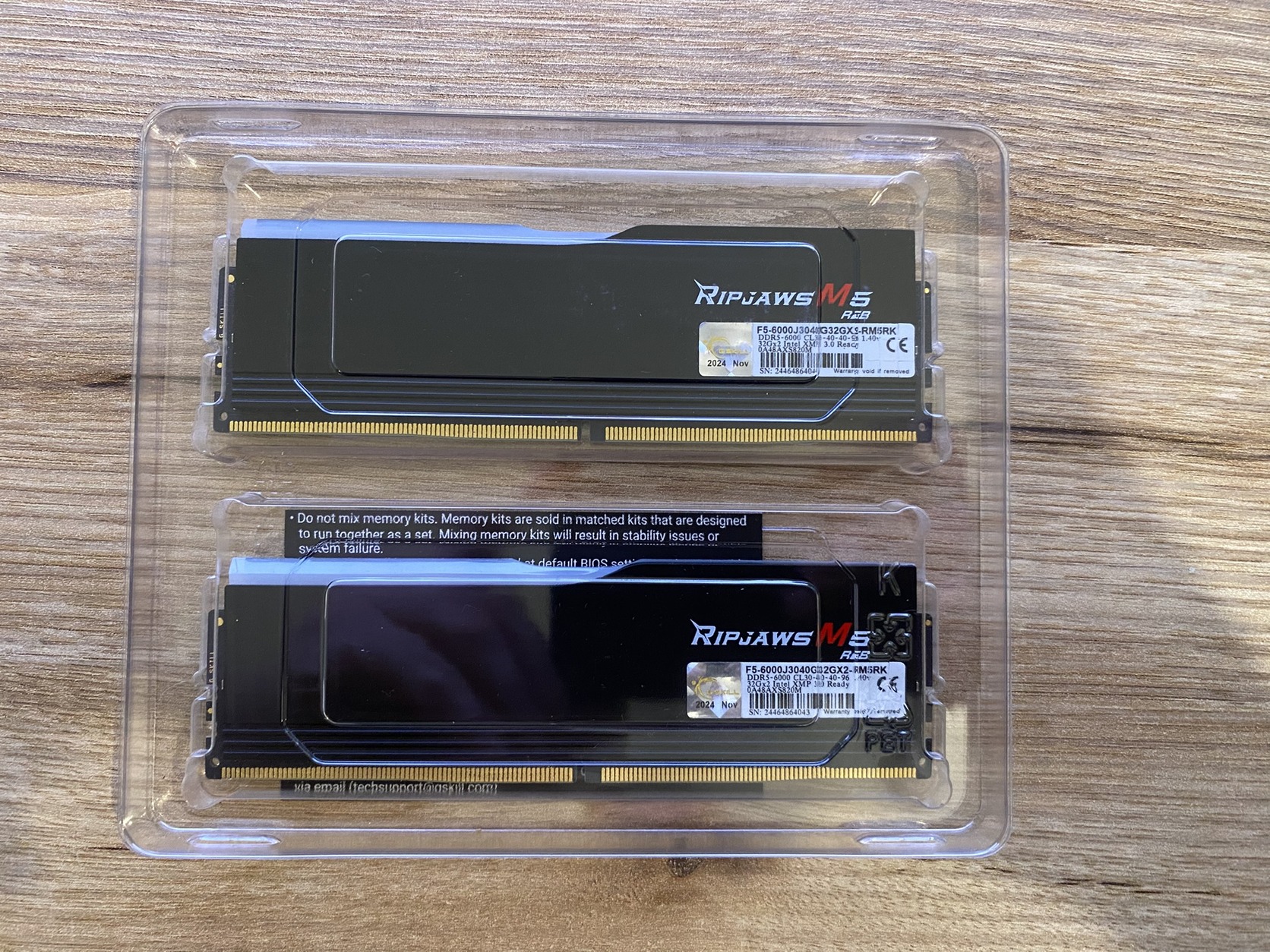 G.SKILL Ripjaws M5 RGB 64GB KIT (2x32GB) DDR5 6000MHz CL30 - 8 év ...