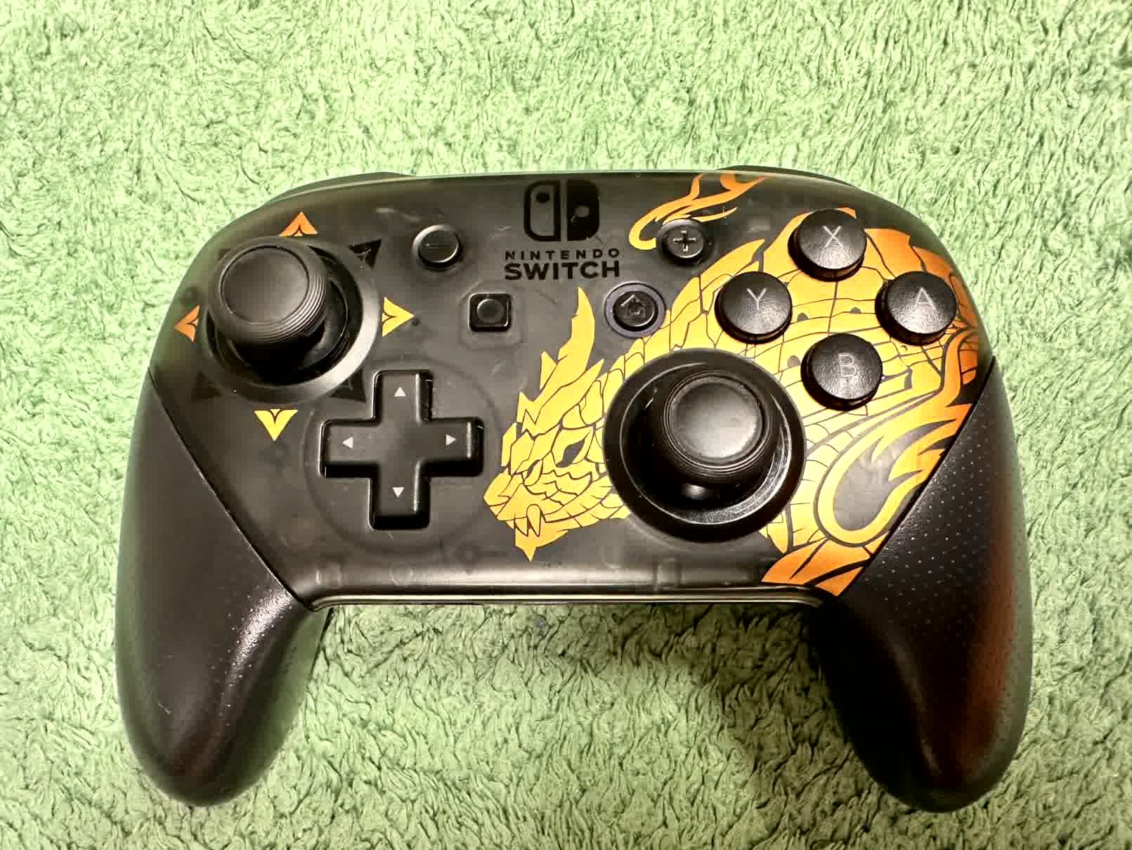 Nintendo Switch Pro Controller - Monster Hunter Rise Edition - HardverApró