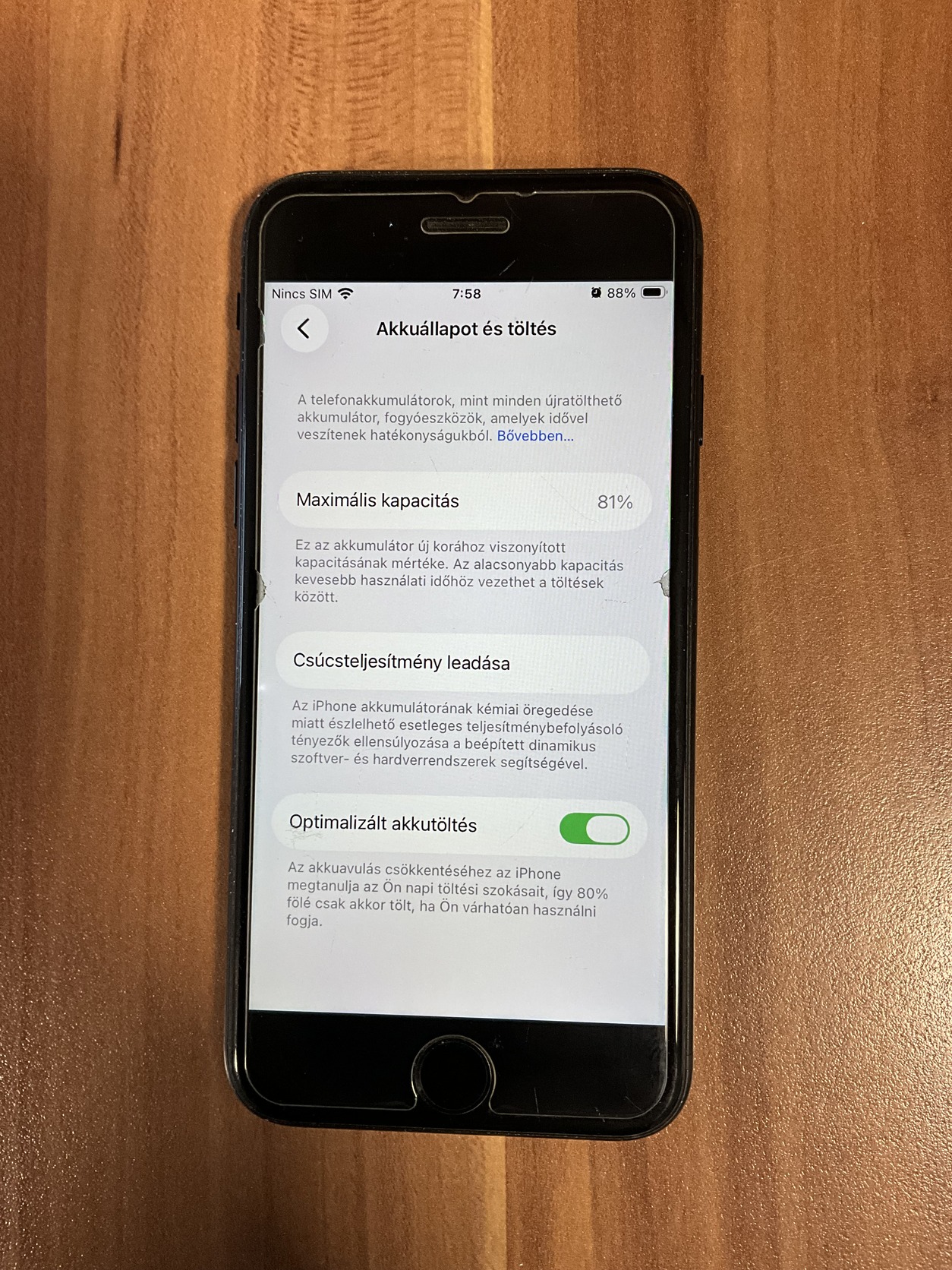 Iphone se3 2022 64GB független - HardverApró