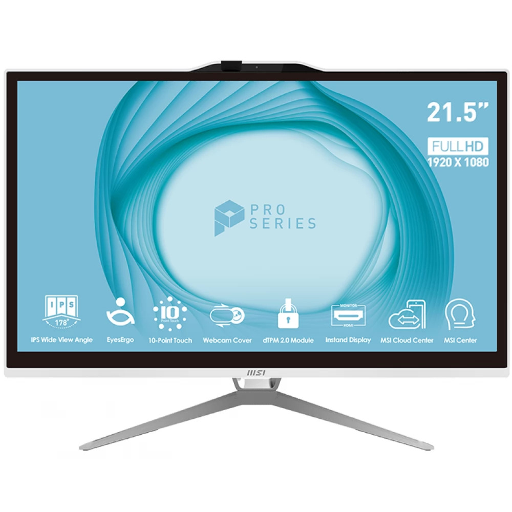 MSI PRO I5-13400, 512 SSD, 32GB 3200, érintőkijelzős 22" - HardverApró