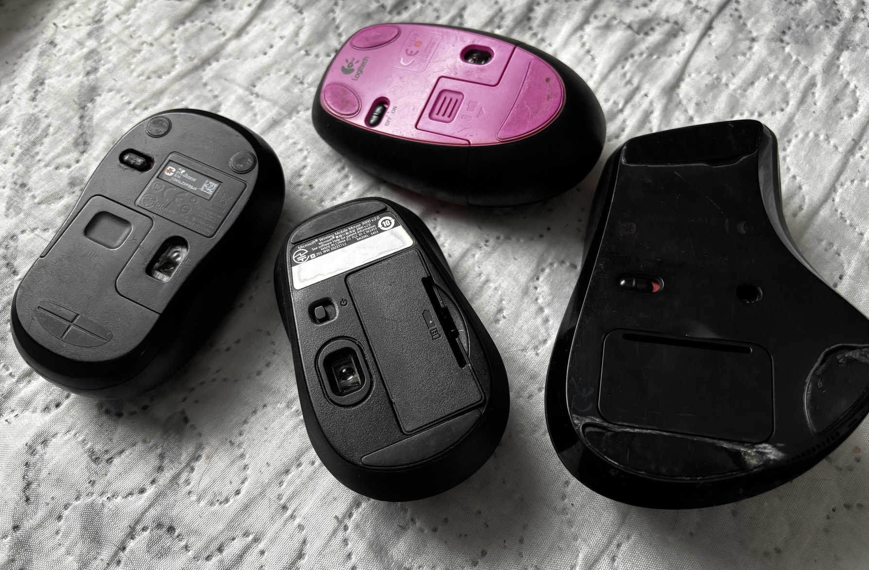 Egerek fellelt állapotban Logitech M185 / M345 / Perfomance MX ...