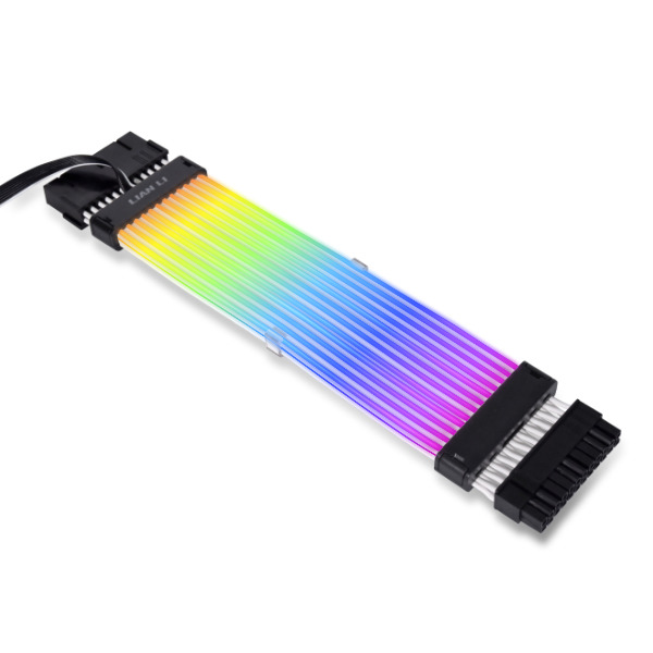 Lian Li Strimer Plus V2 24-Pin RGB Tápkábel 20cm - HardverApró