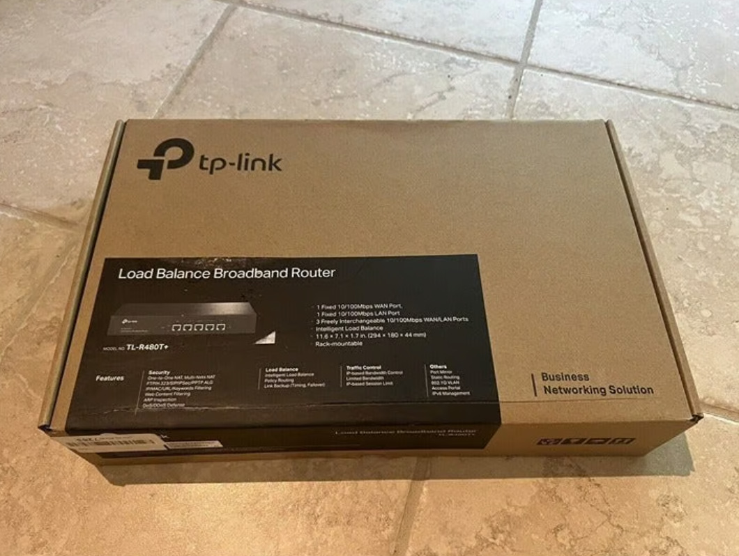 TP-Link TL-R480T+ Load Balance Broadband Router eladó - HardverApró