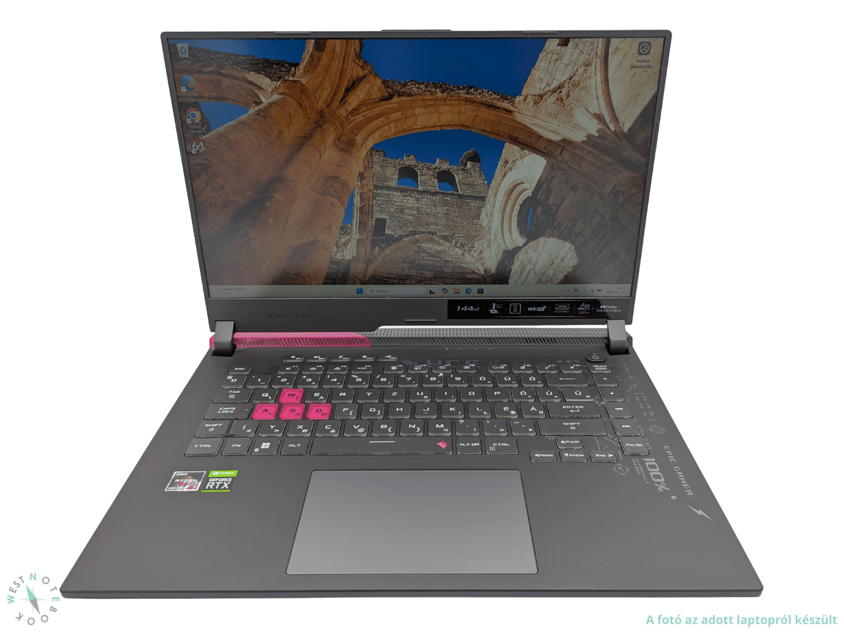 ROG Strix G513RC 15.6" FHD IPS Ryzen 7 6800H RTX 3050 16GB 512GB NVMe ...