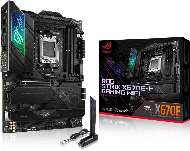 ASUS ROG STRIX X670E-F GAMING WIFI GAMER alaplap - HardverApró