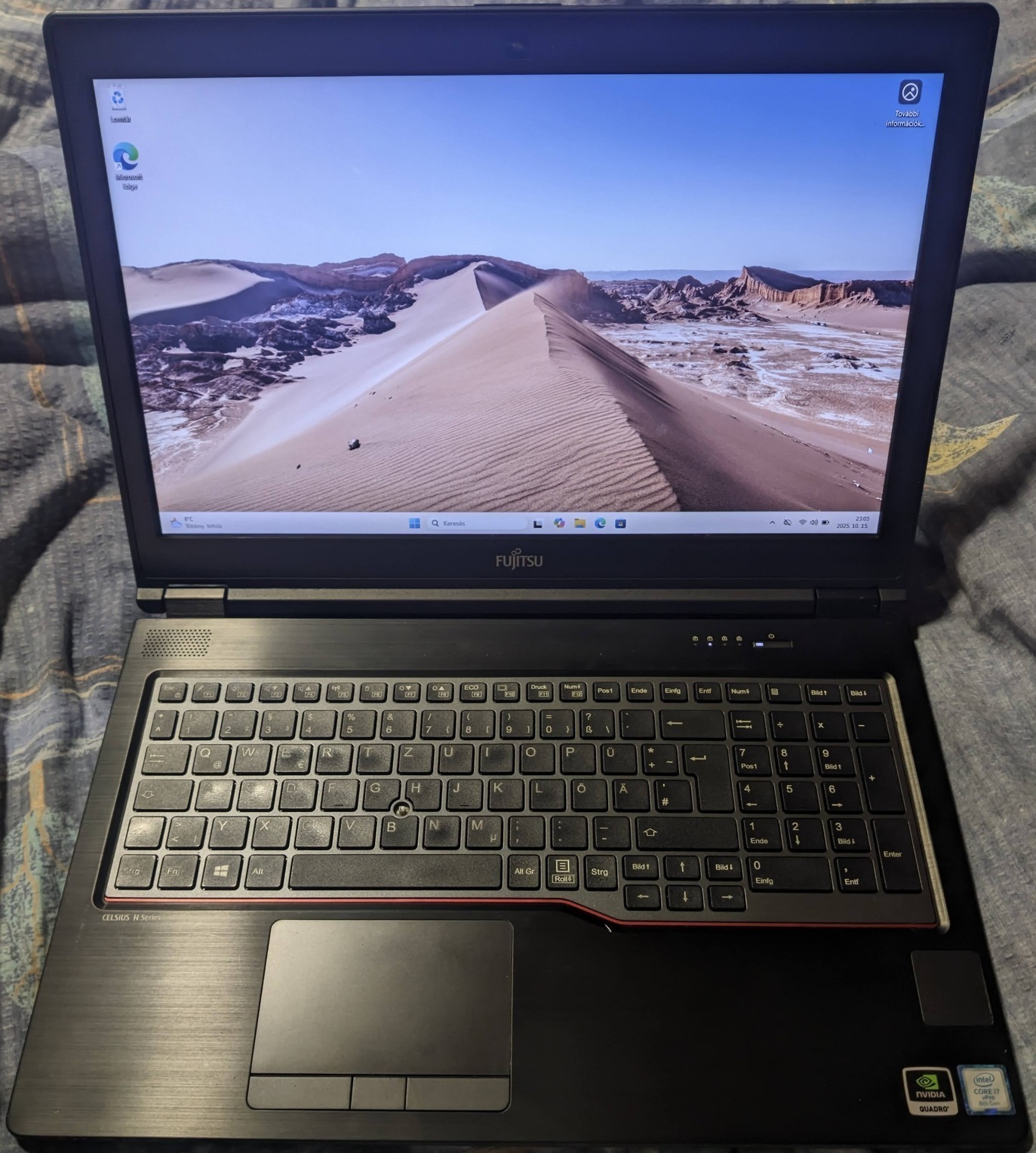 Fujitsu Celsius H780 / i7-8750H / Quadro P600 / 16 GB RAM / 512GB SSD ...