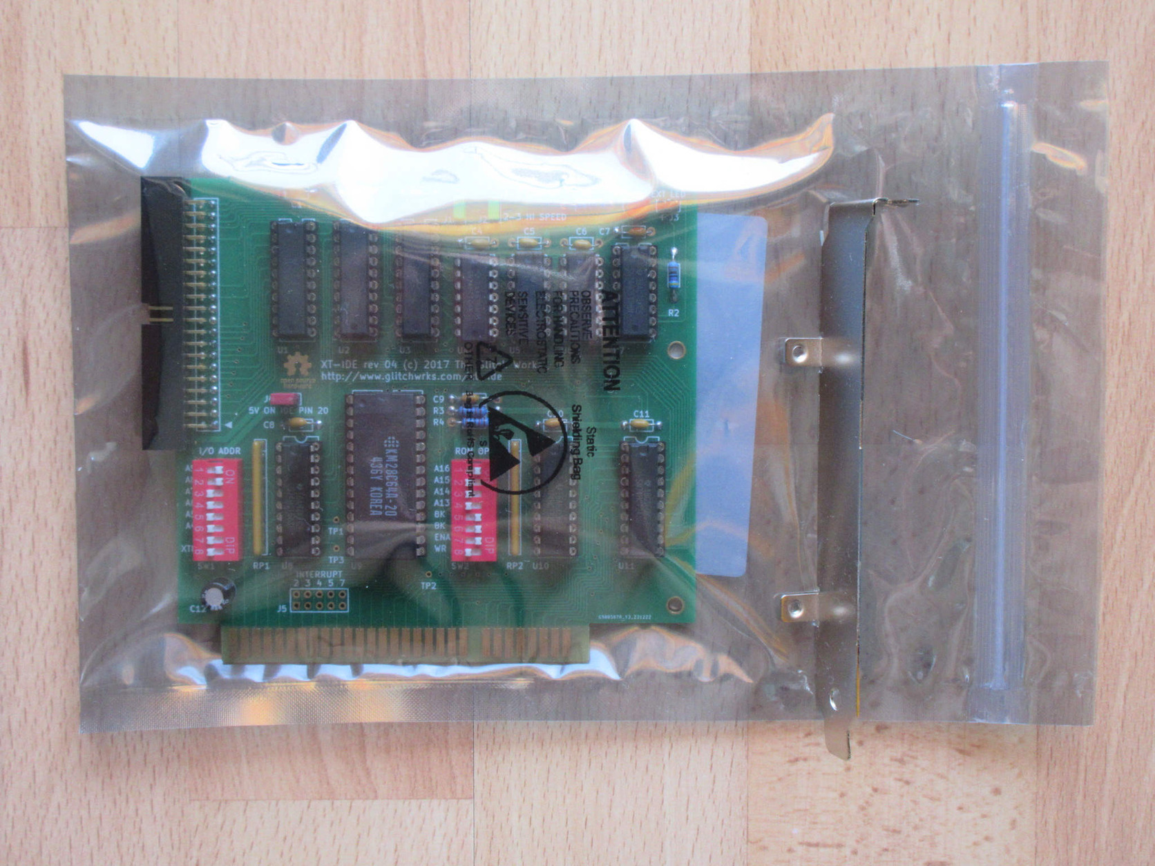 XT IDE / EMS kártyához fém hátlap - HardverApró