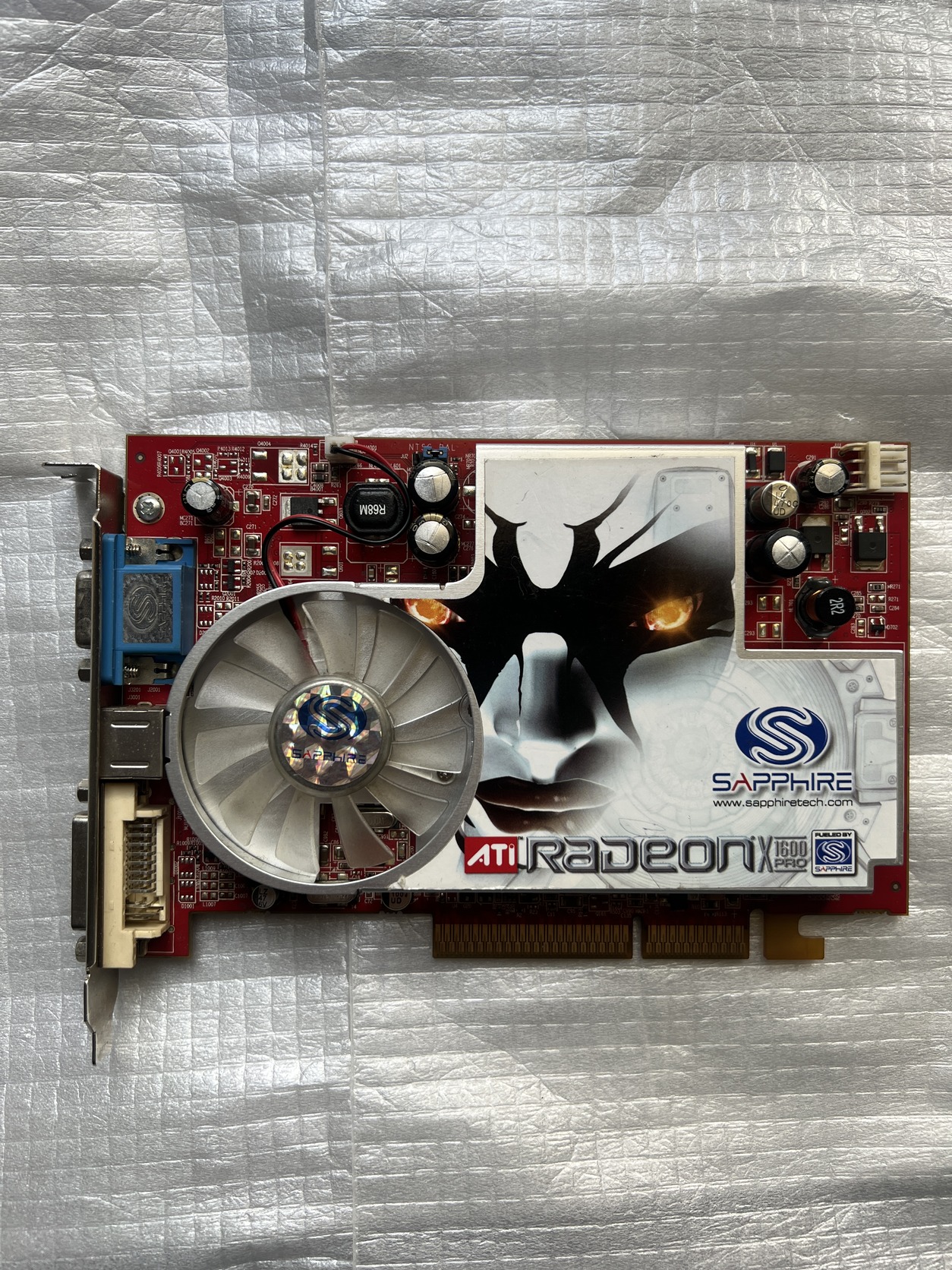 Sapphire Radeon X1650 Pro 512MB DDR2 128bit AGP - HardverApró