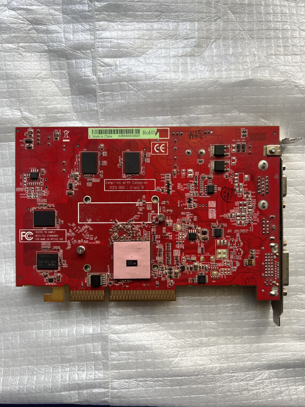 Sapphire Radeon X1650 Pro 512MB DDR2 128bit AGP - HardverApró
