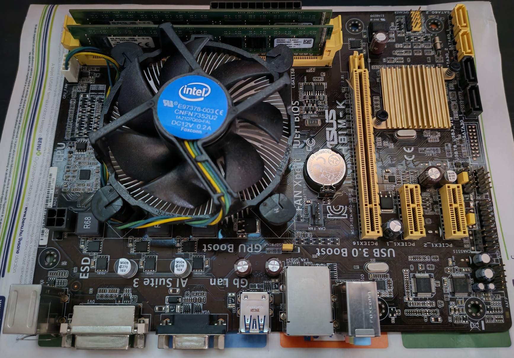 4.genes i3 Félkonfig 16GB DDR3 pöpecül hibátlan. - HardverApró