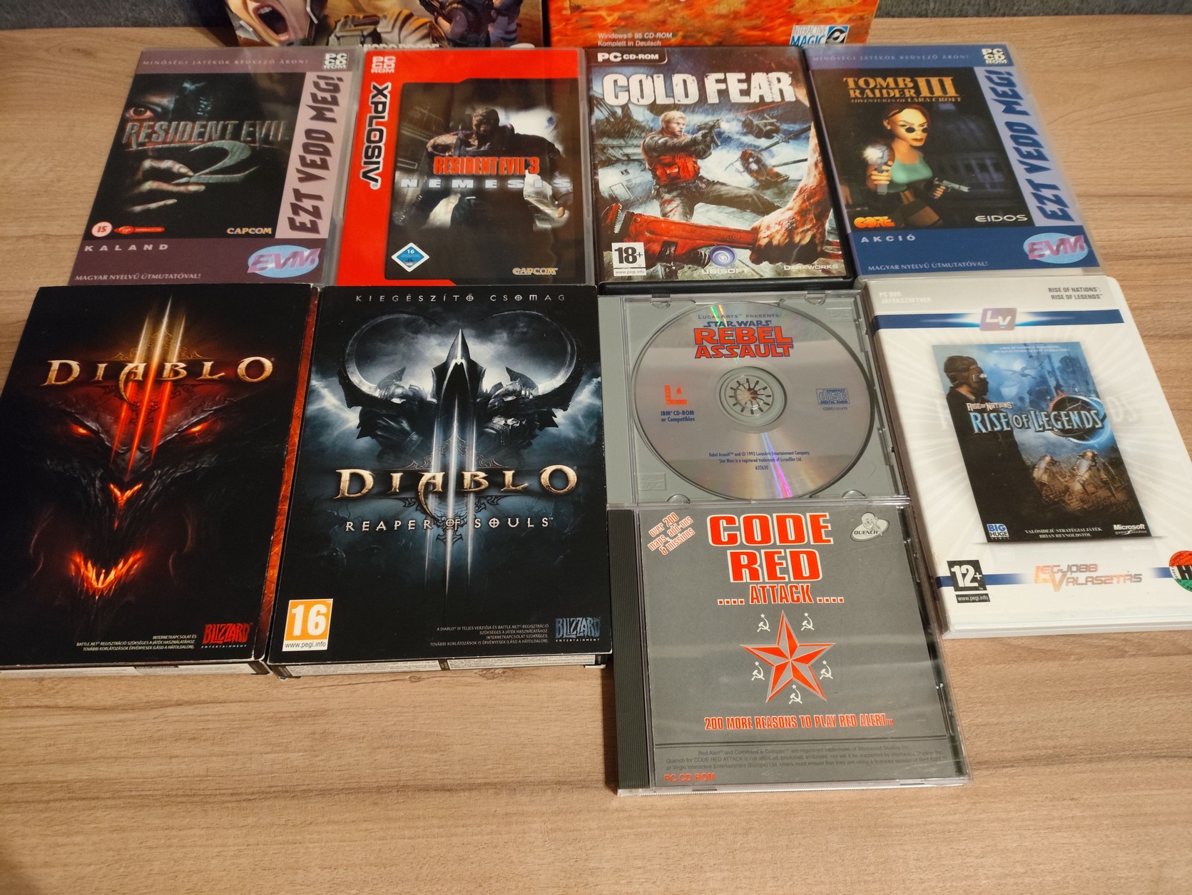 Big box, dvd tokos PC játékok - HardverApró