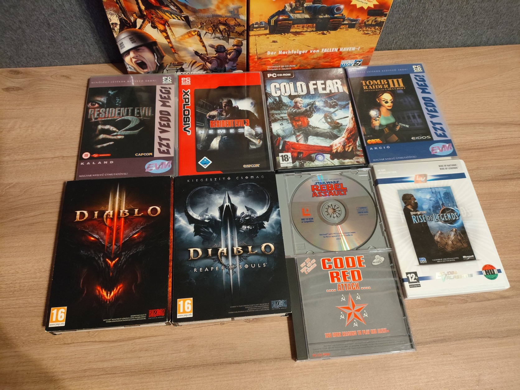 Big box, dvd tokos PC játékok - HardverApró