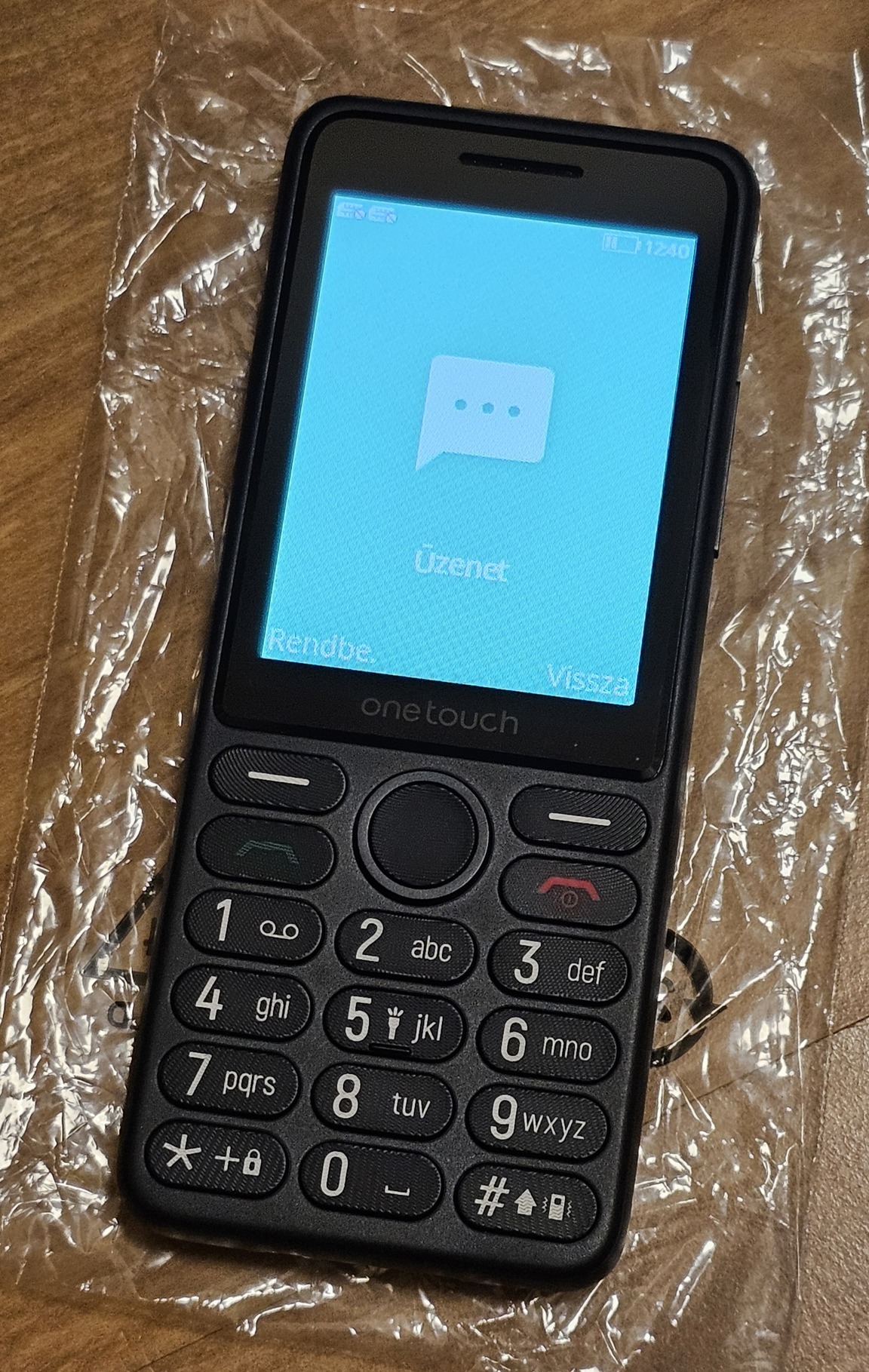 TCL 4042S 4G/LTE, nagy kijelzős/gombos telefon, független, Dual SIM ...