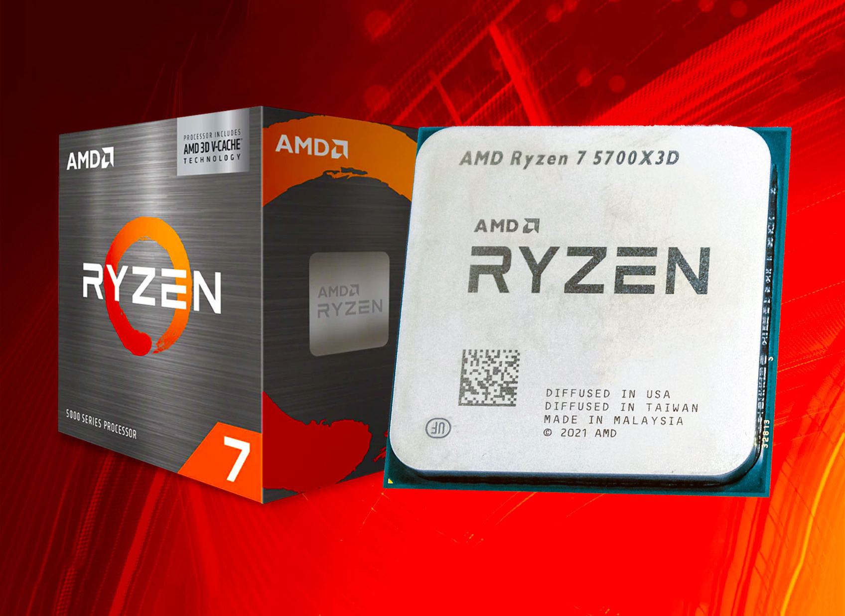 AMD Ryzen 7 5700X3D - GARANCIA 2027.06.26.-ig PCMENTOR - HardverApró