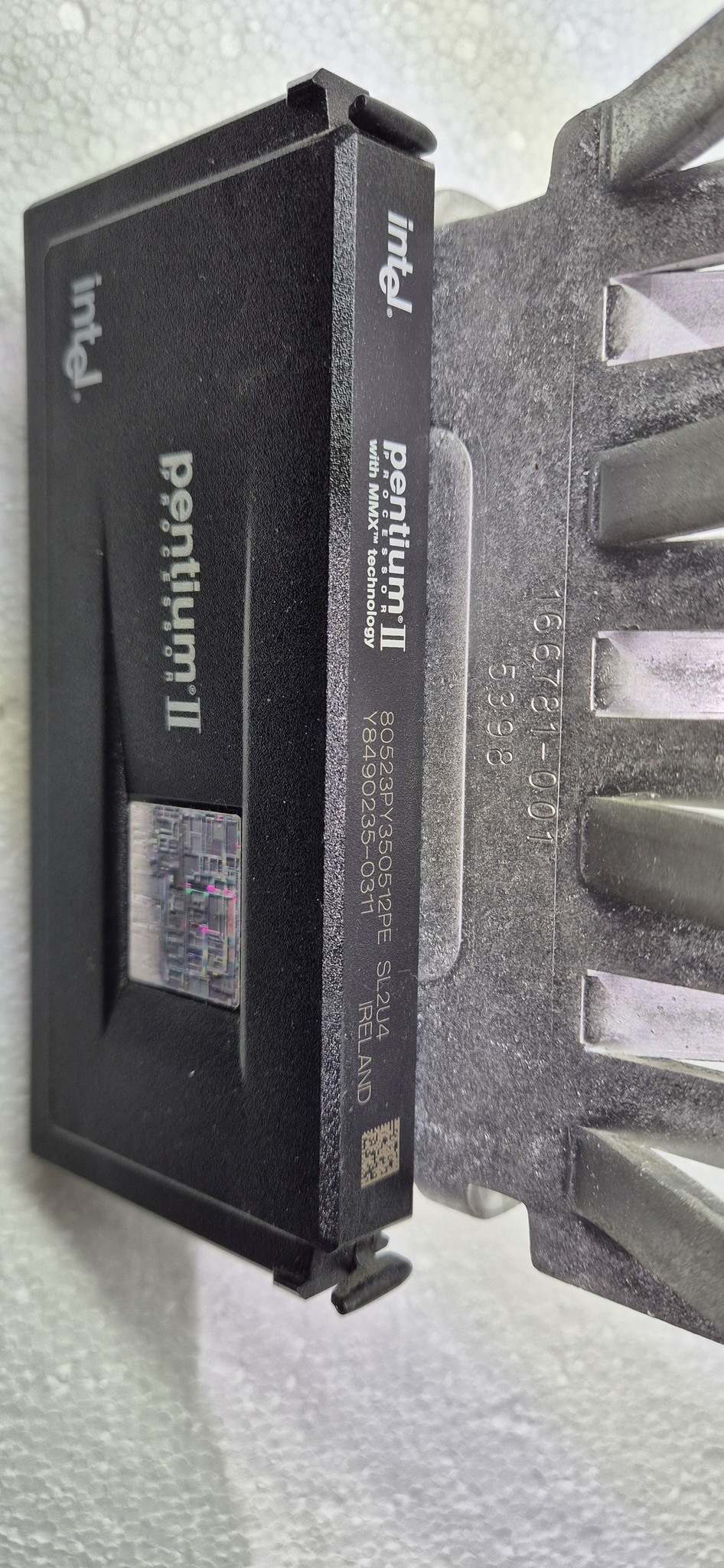 Intel Pentium II 266MHz SL2HE & 350MHz SL2U4 Slot 1 - HardverApró