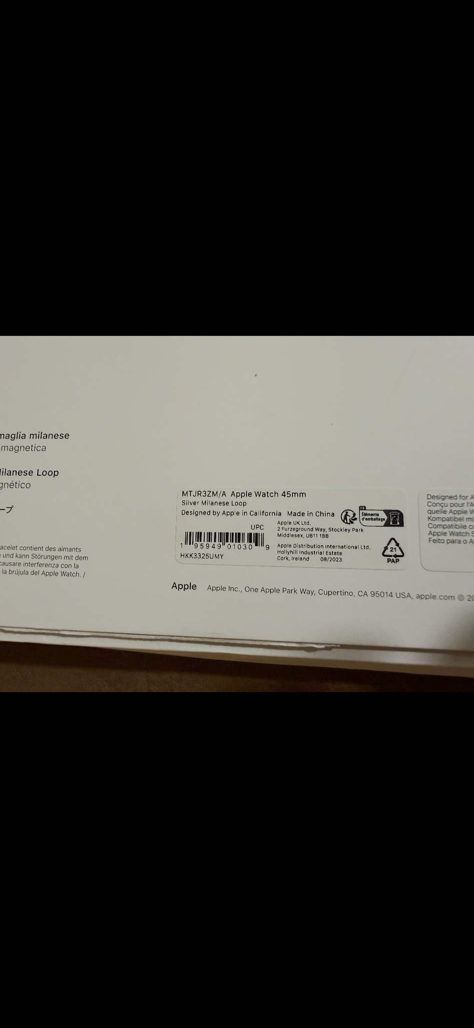 Apple Watch Stainless Steel (Rozsdamentes acél) Silver S7 GPS+Cellular ...