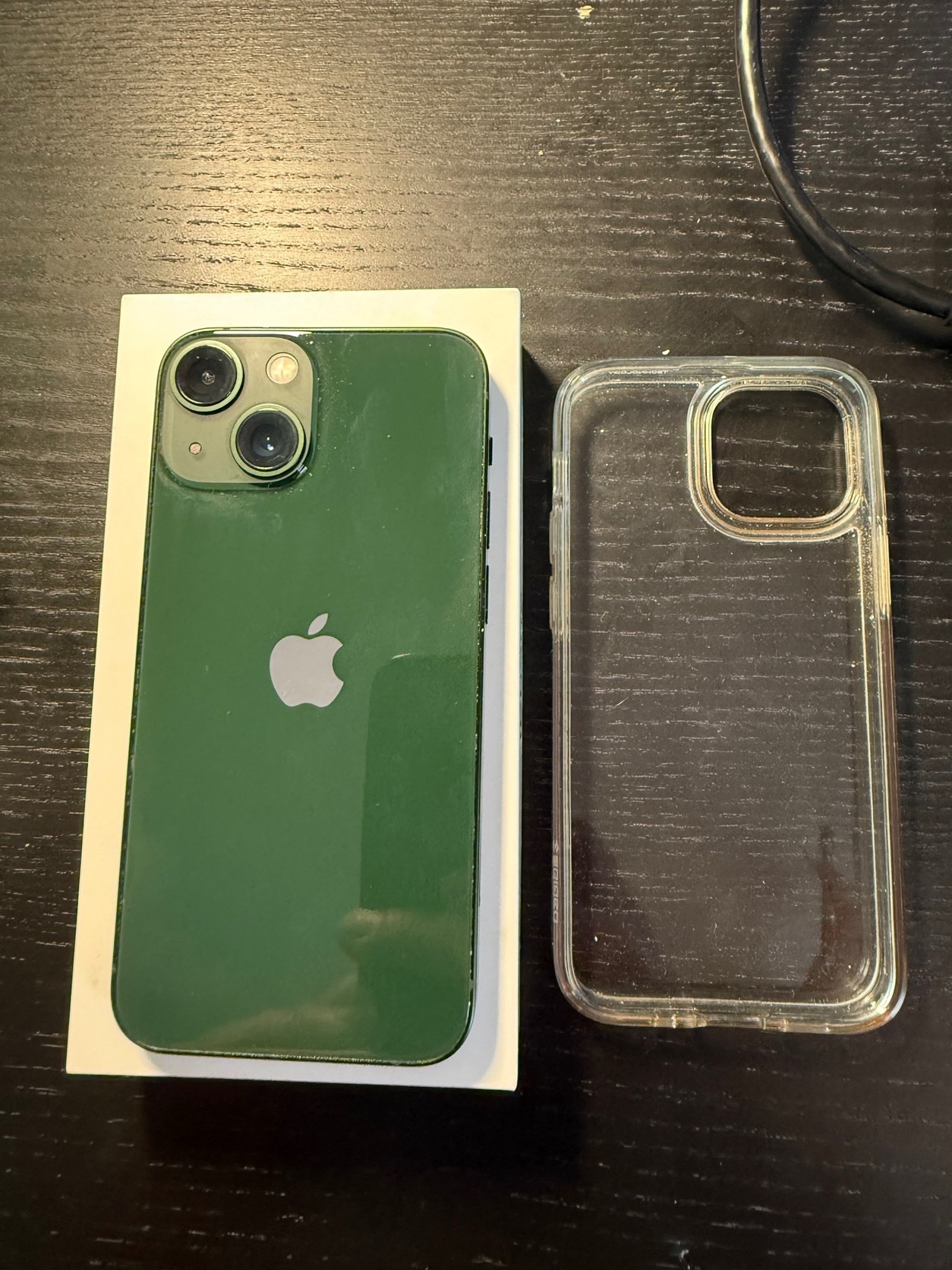 Hibátlan, gyári független Iphone 13 mini 128GB, 85% akku, alpine green ...