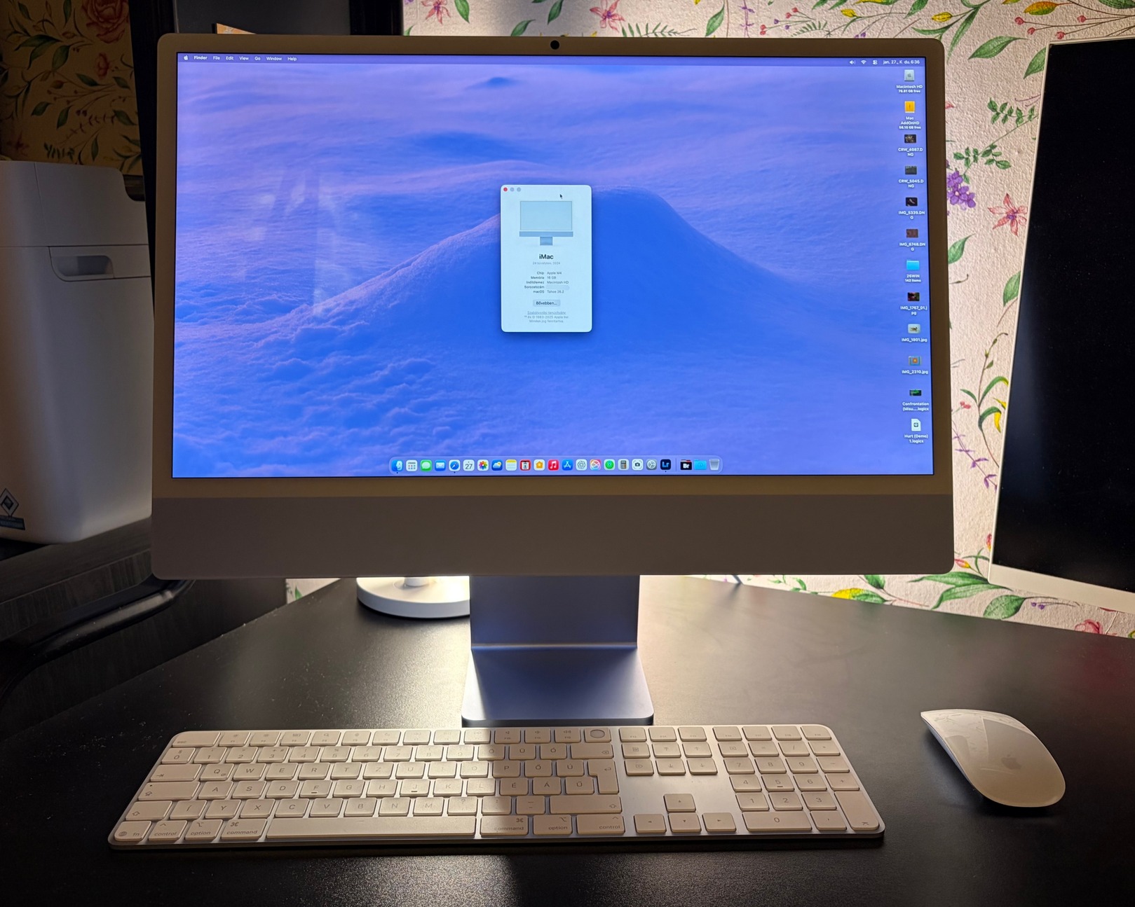 iMac 24" M4 16GB / 256GB - HardverApró