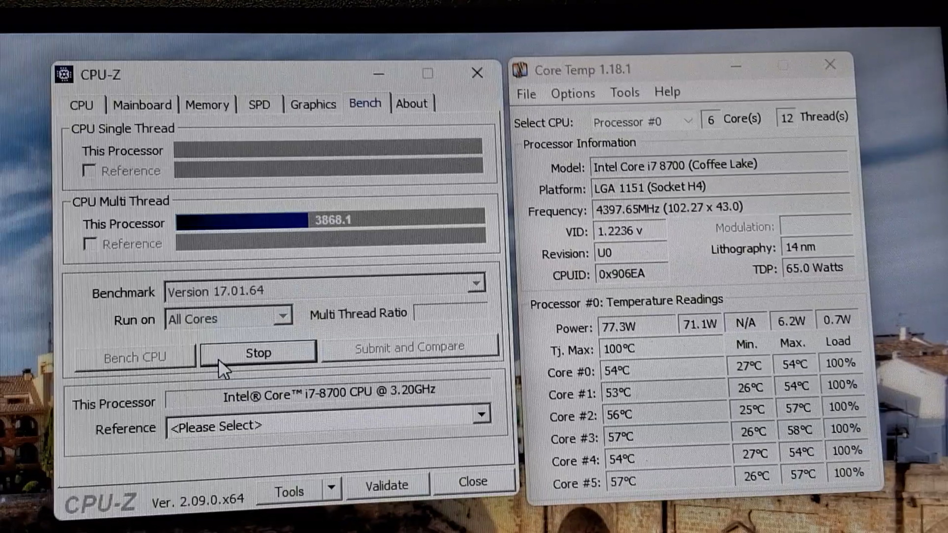 Intel Core i7-8700 6-Core 3.2 - 4.6GHz - HardverApró