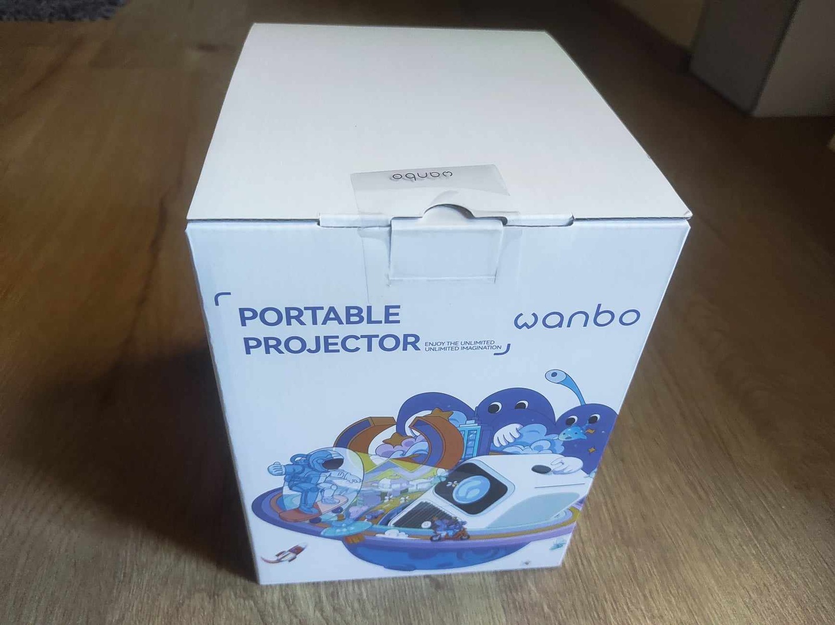 Új Wanbo Dali 1 HD (natív 720p) LED Android 9 projektor. Netflix ...