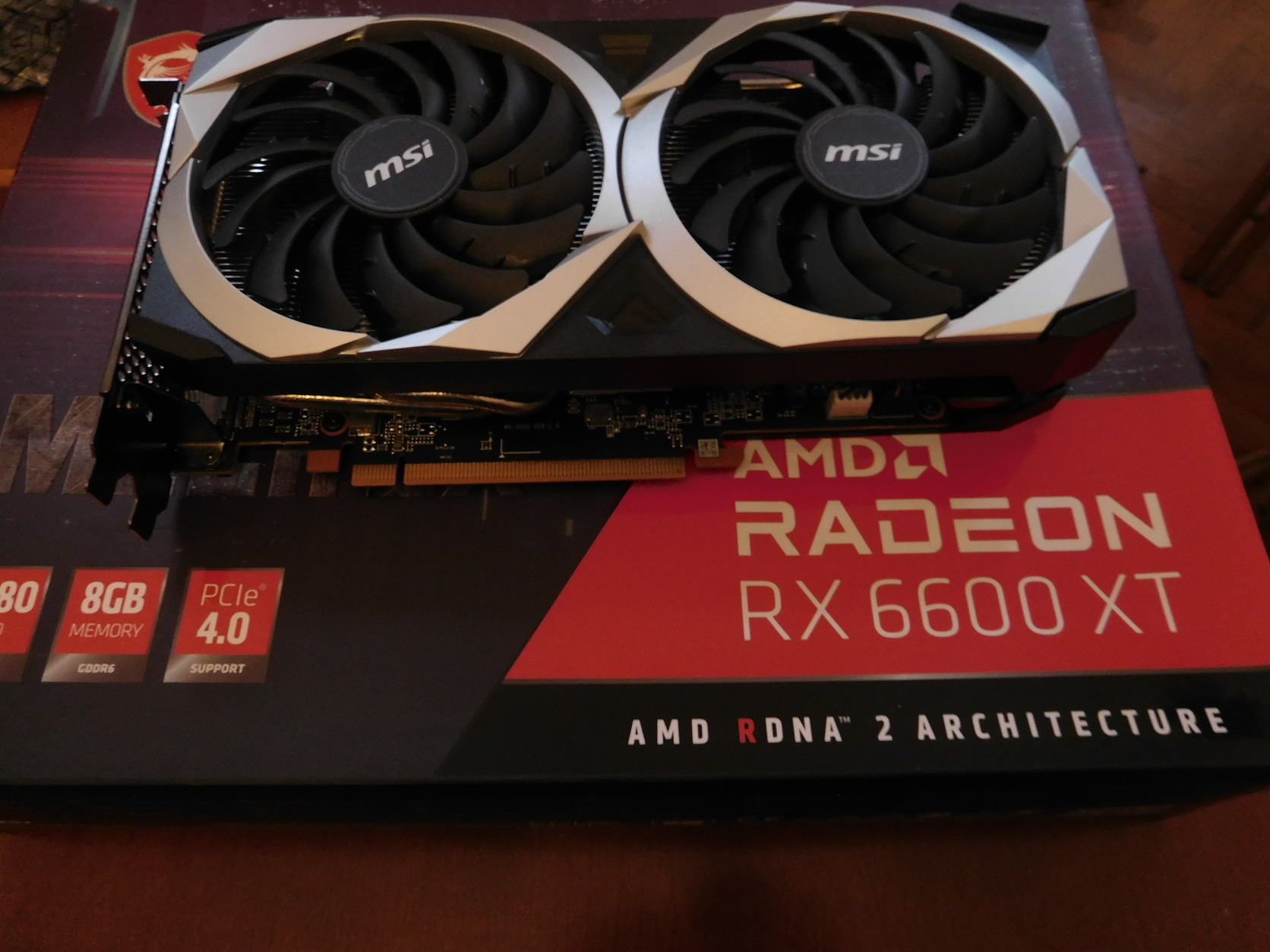 MSI 6600XT Mech 2X 8GB OC - HardverApró