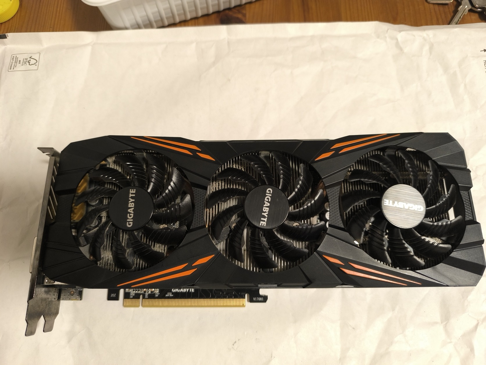 Gigabyte GTX 1070 Ti (HIBÁS!!!) - HardverApró