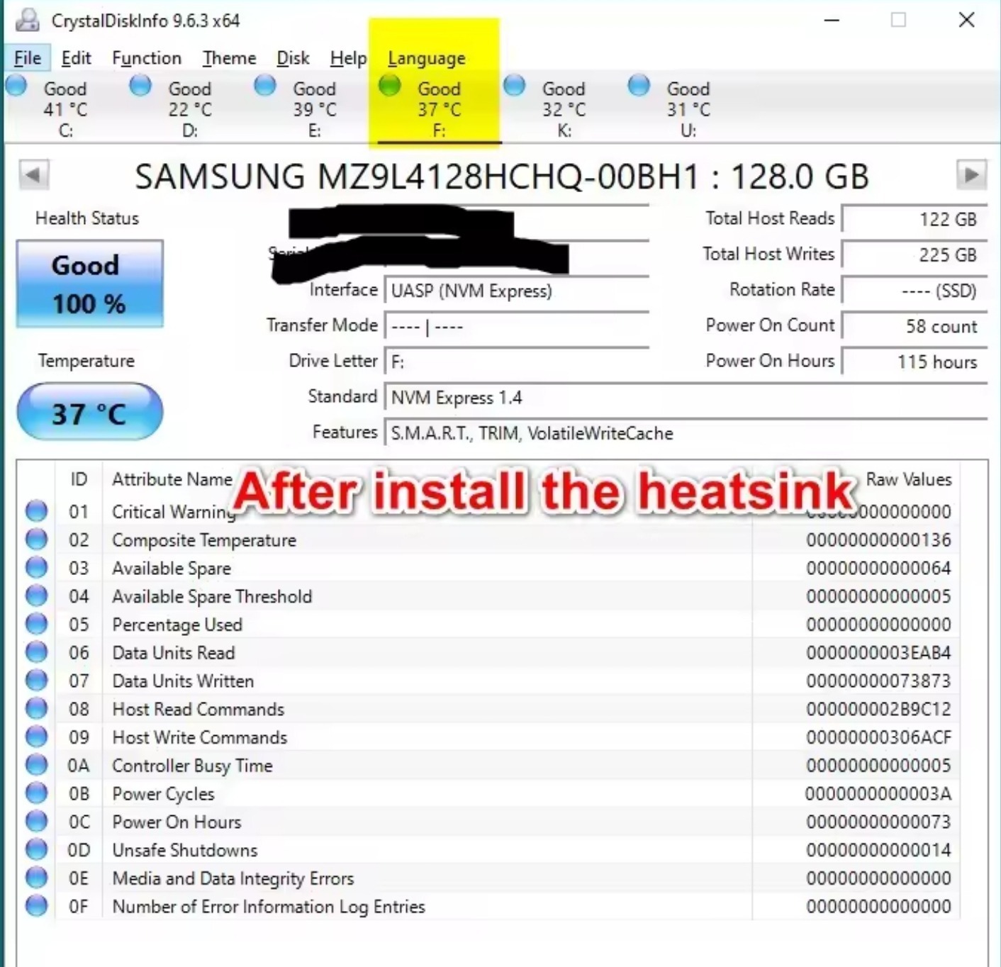 -ÚJ- M.2 (2280) PCIe/NVMe/Sata SSD hűtőborda +rögzítő gumik +lefogató ...
