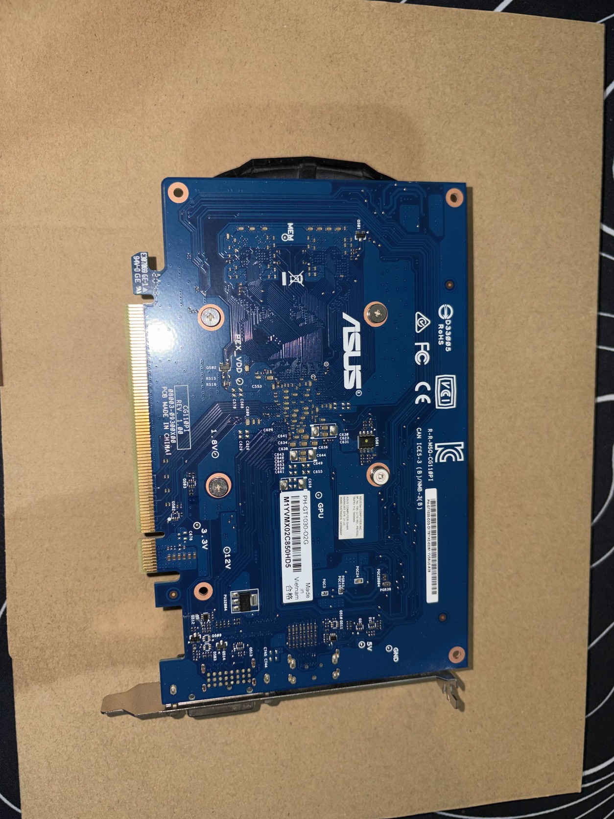 ASUS GeForce GT 1030 OC 2GB GDDR5 64bit - HardverApró