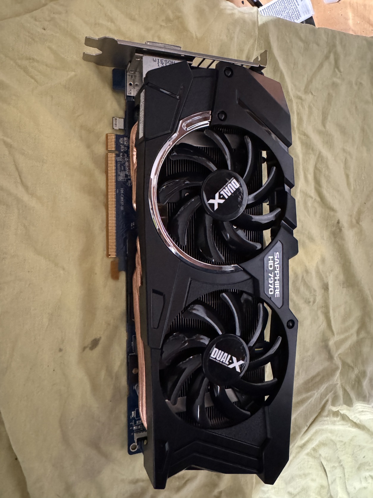 Sapphire AMD Radeon HD 7970 Dual-X, 3072MB, GDDR5, 384bit videokártya ...