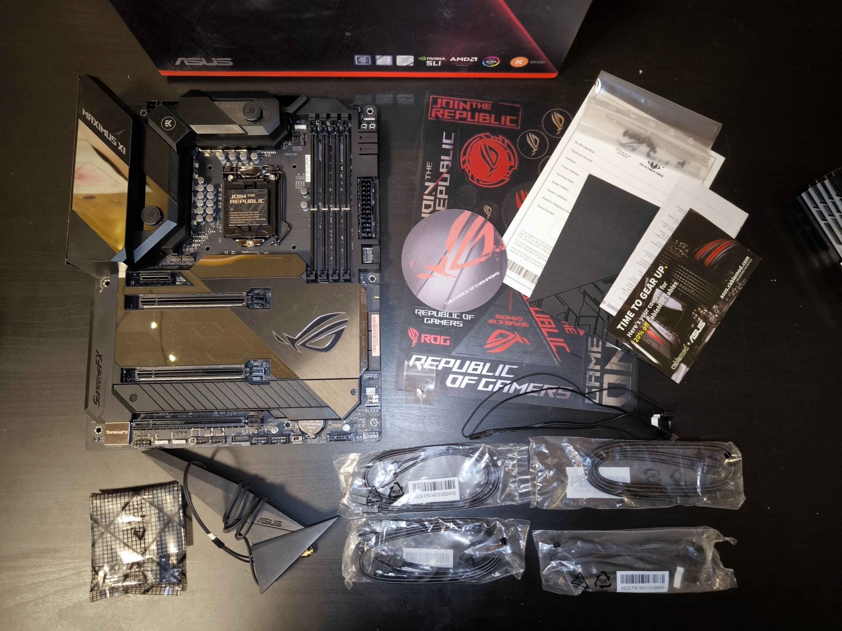 ASUS ROG Maximus XI Formula Z390 Extrém Alaplap - HardverApró
