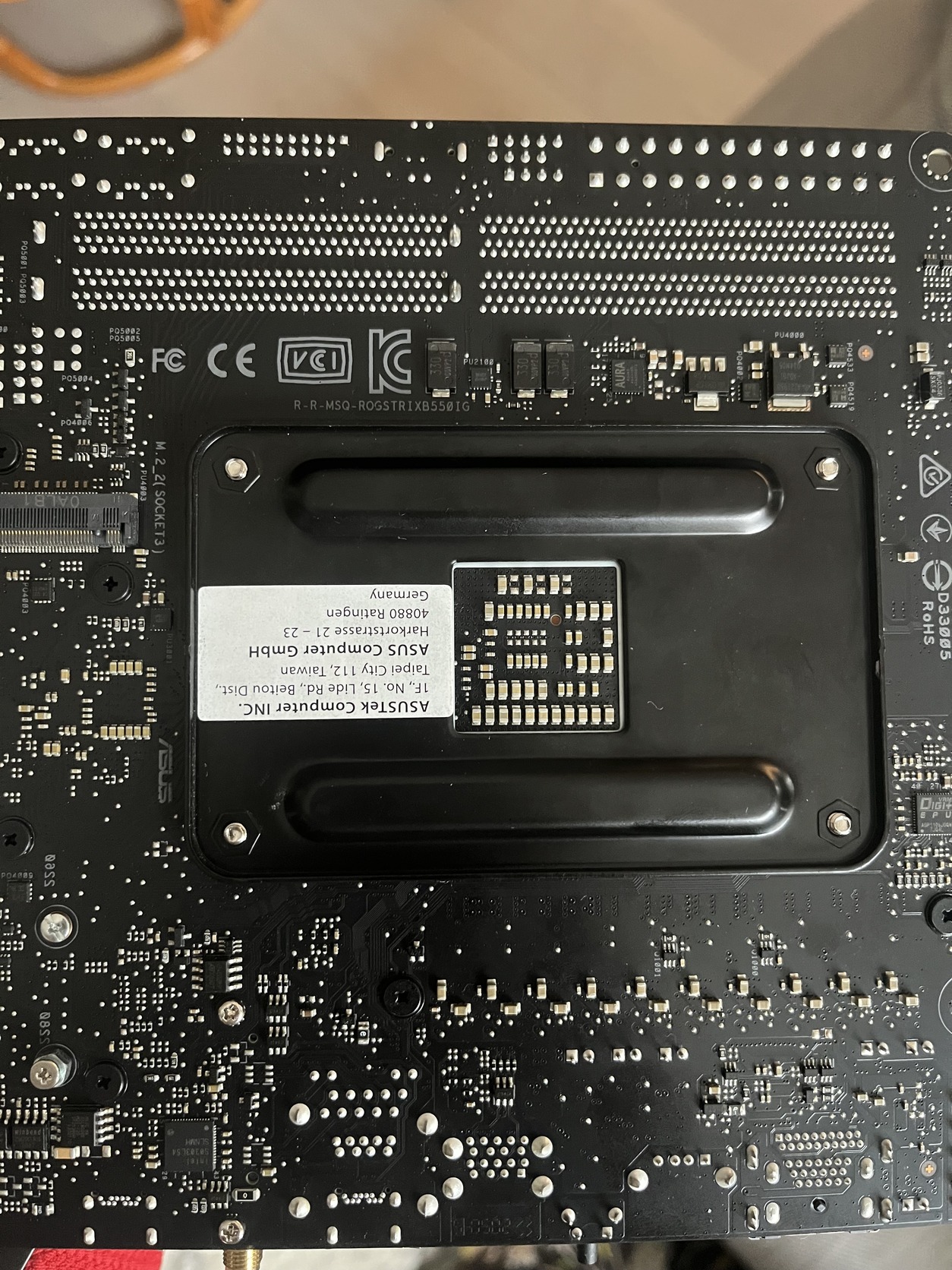 ASUS ROG Strix B550-I Gaming Mini-ITX alaplap - HIBÁS (piros LED ...