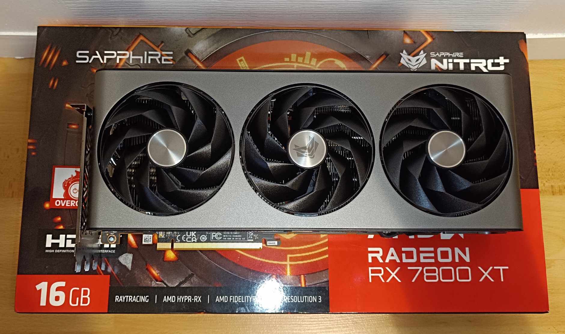 Sapphire Radeon NITRO+ OC RX 7800 XT 16GB /Alza garancia/ - HardverApró