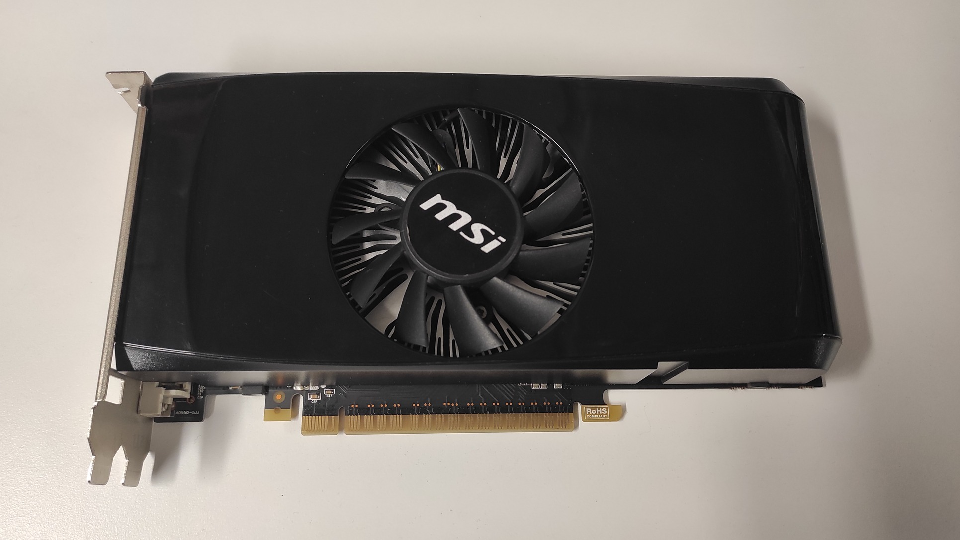 MSI N550GTX-Ti - Nvidia Geforce GTX 550Ti - 1GB 192bit GDDR5 - PCIE ...