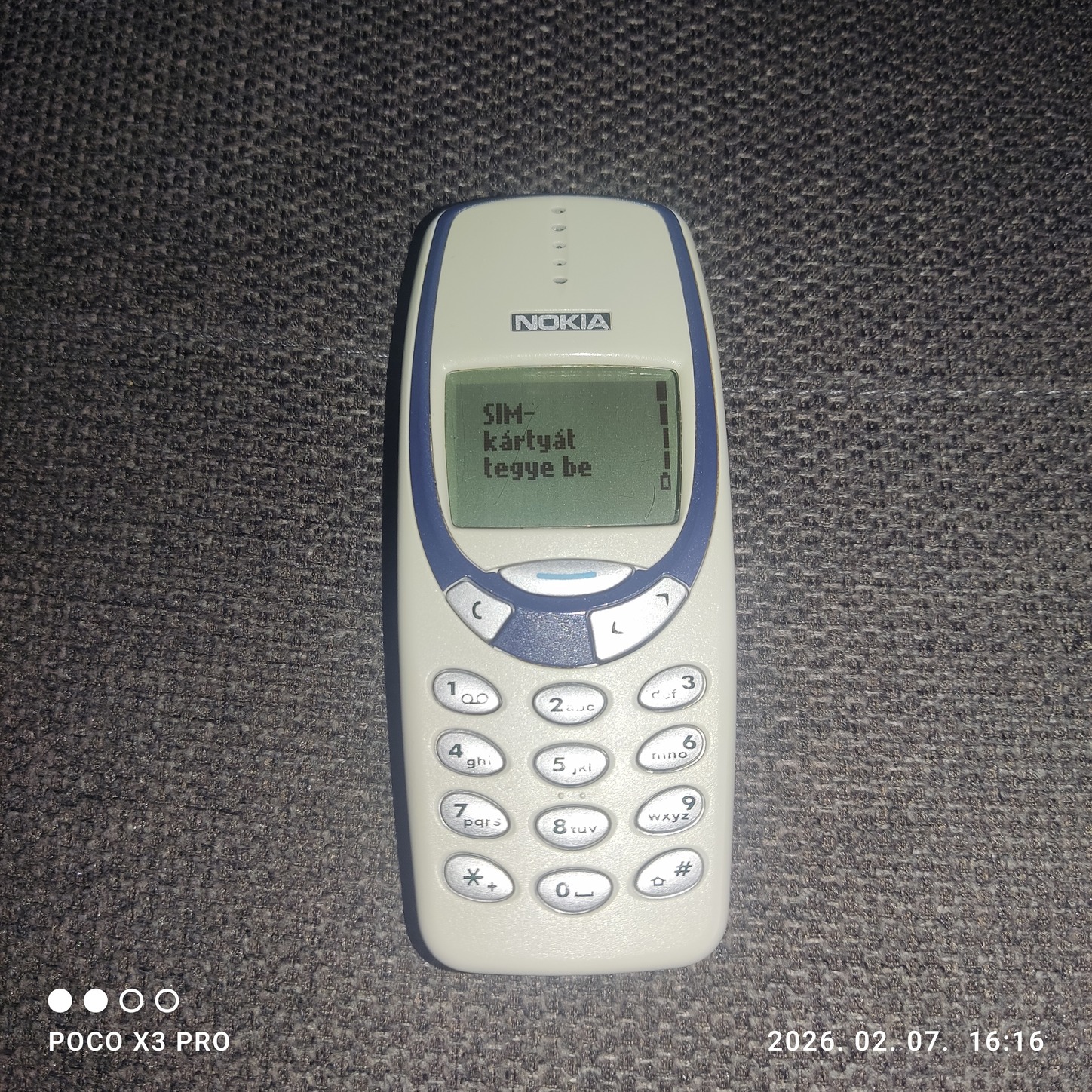 Nokia 3330 fehér - HardverApró